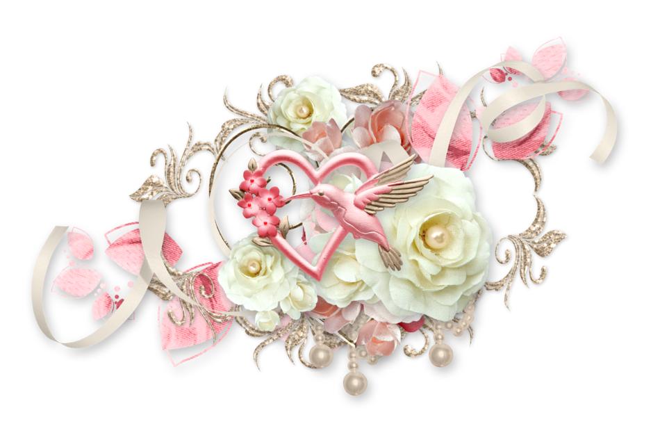 Cluster Heart Bird drawing free image download