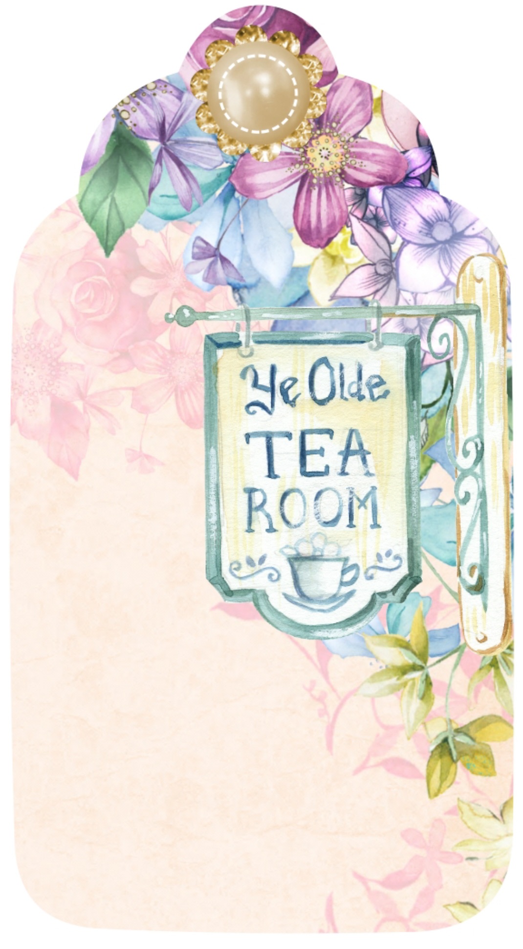 Tea romantic tag free image download