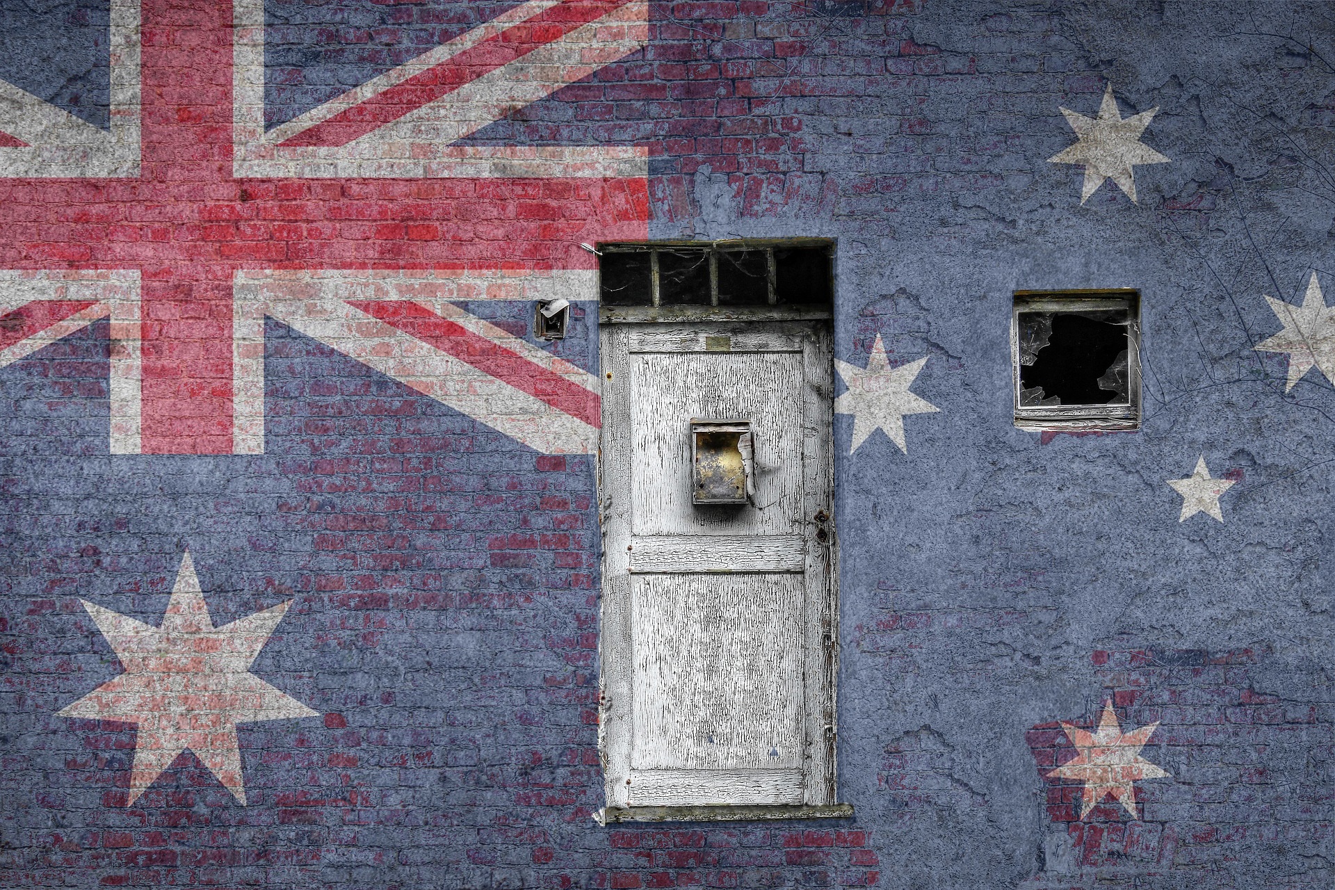 Australia Flag Wall free image download