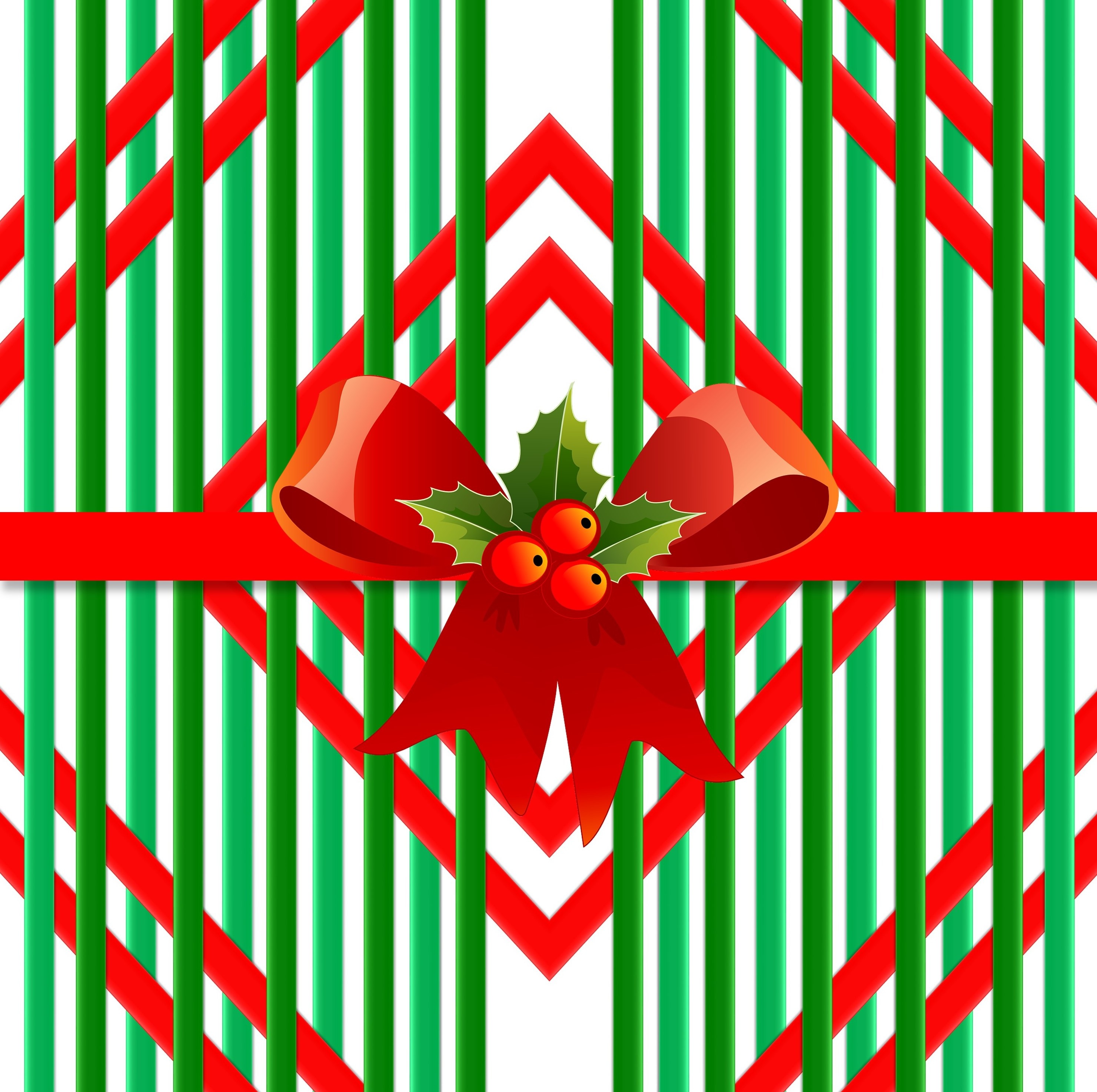 Christmas gift wrap decoration free image download