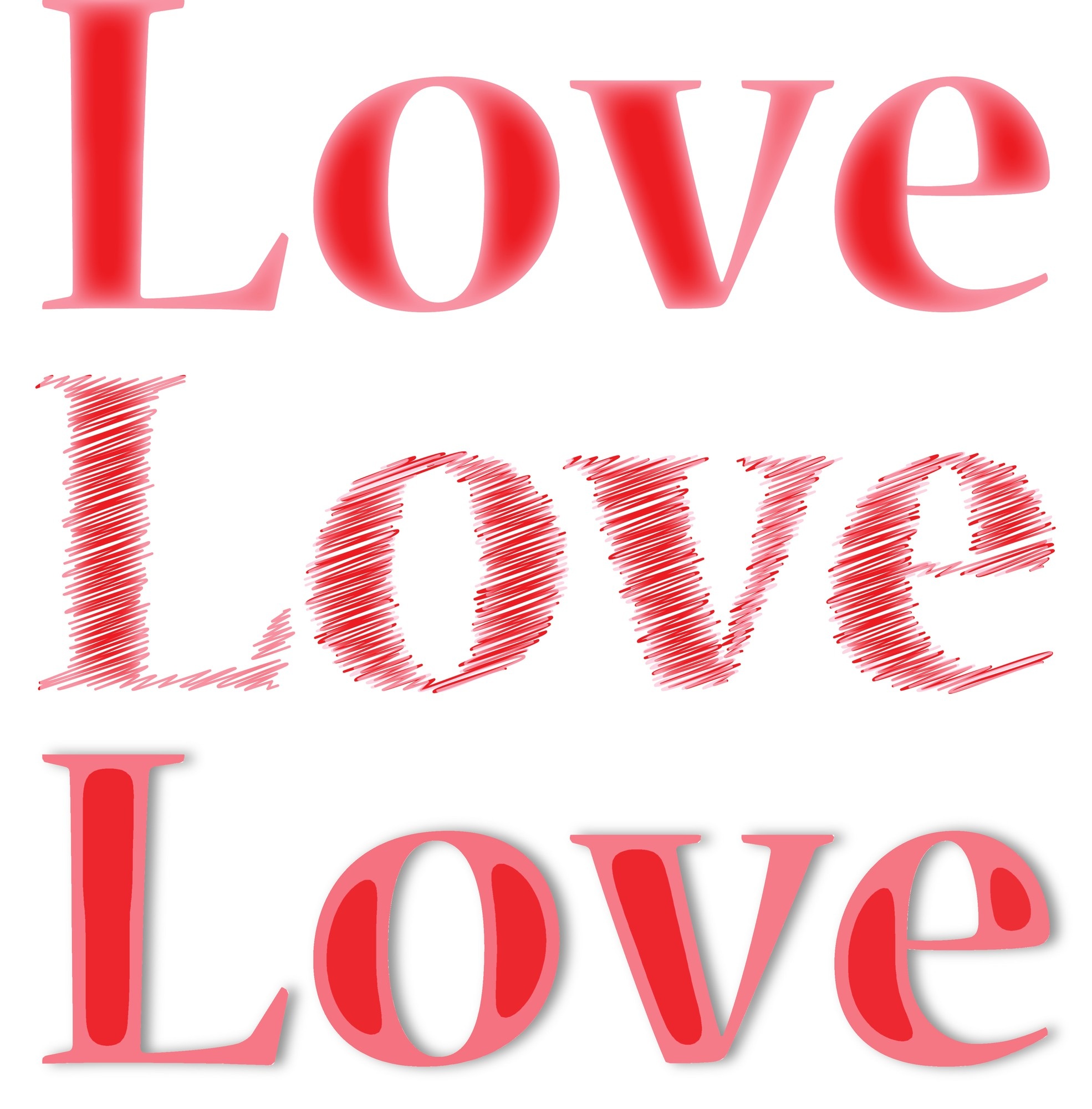 Love text type message heart free image download