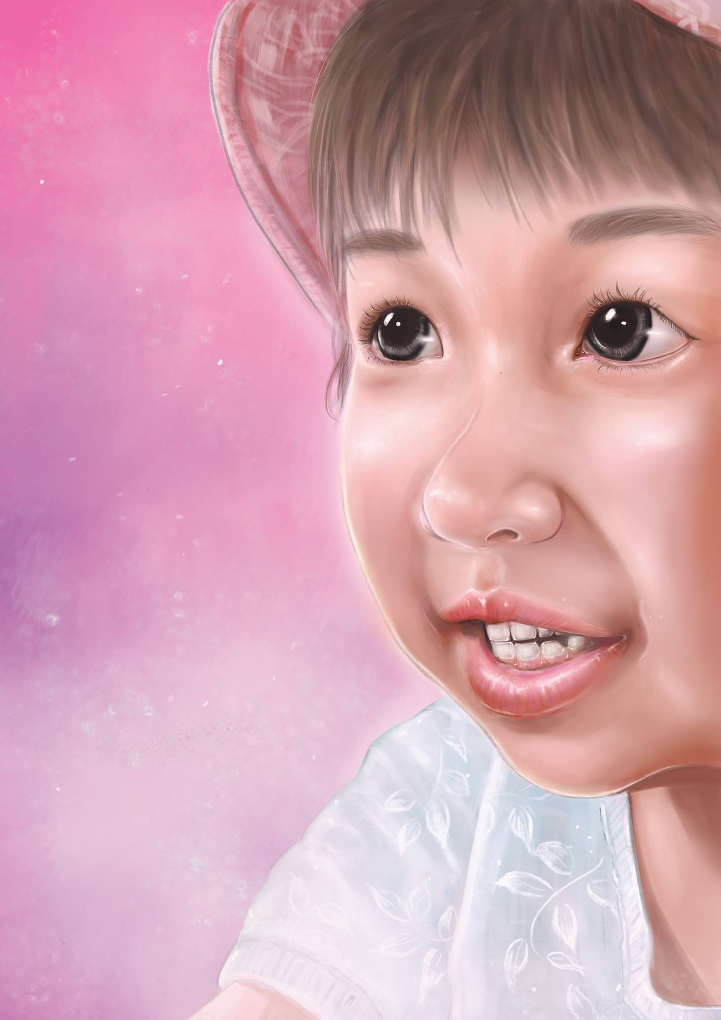 Kids face portrait cute small free image download