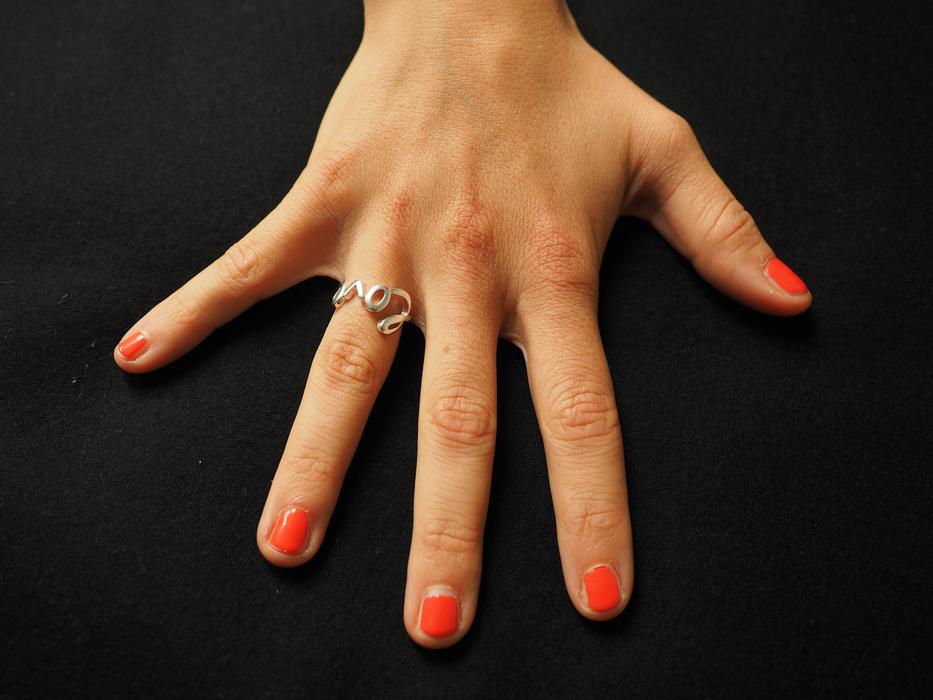 Finger Silver Ring free image download