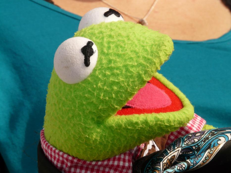 Kermit Frog Green free image download