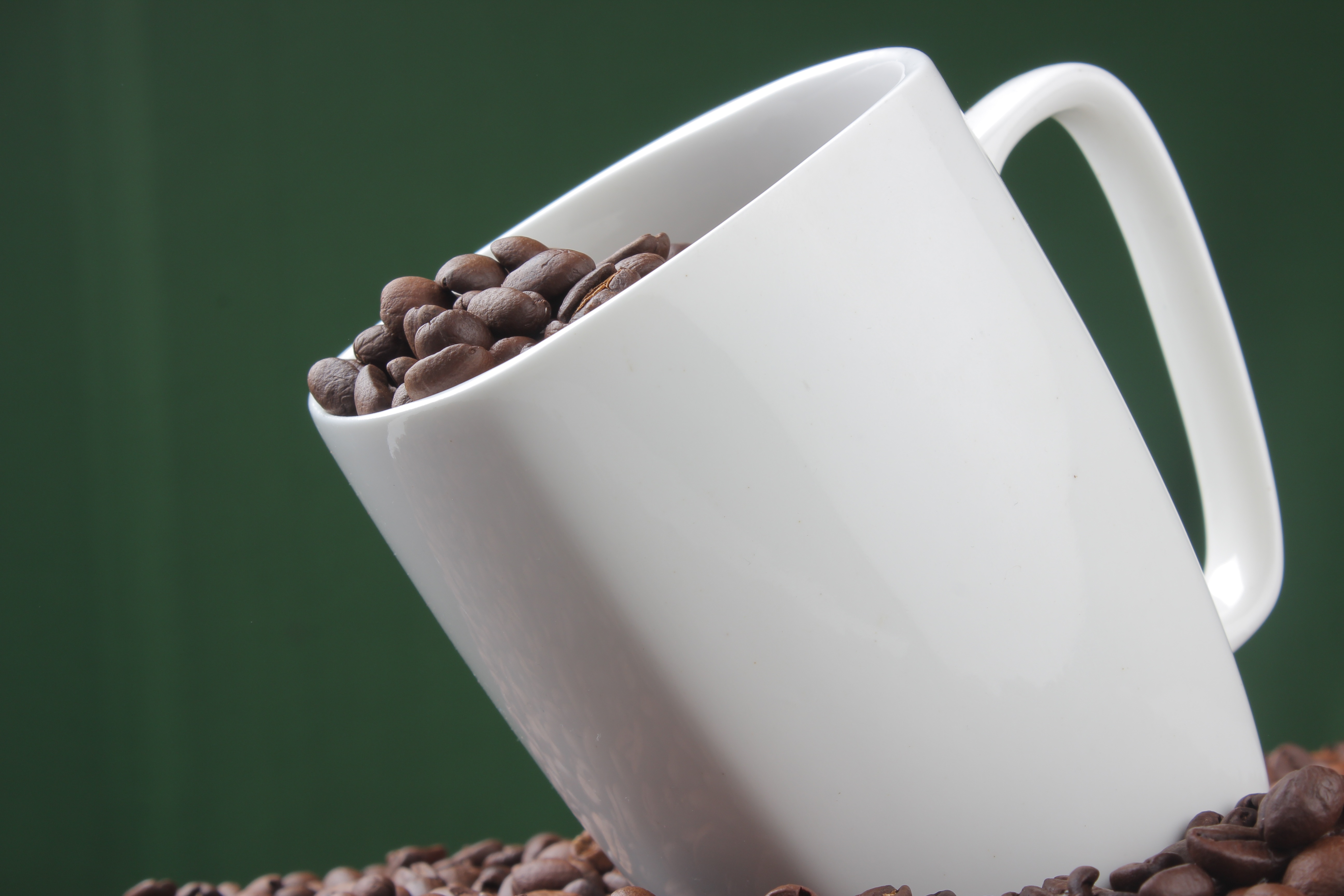 Coffee Beans in cup Photography free image download