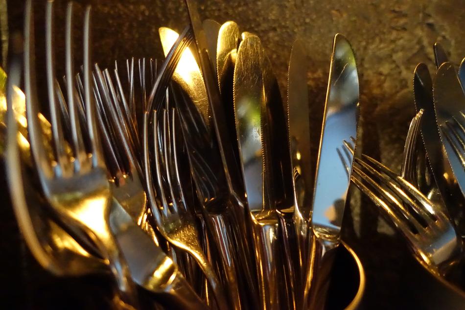 Cutlery Forks Knives free image download