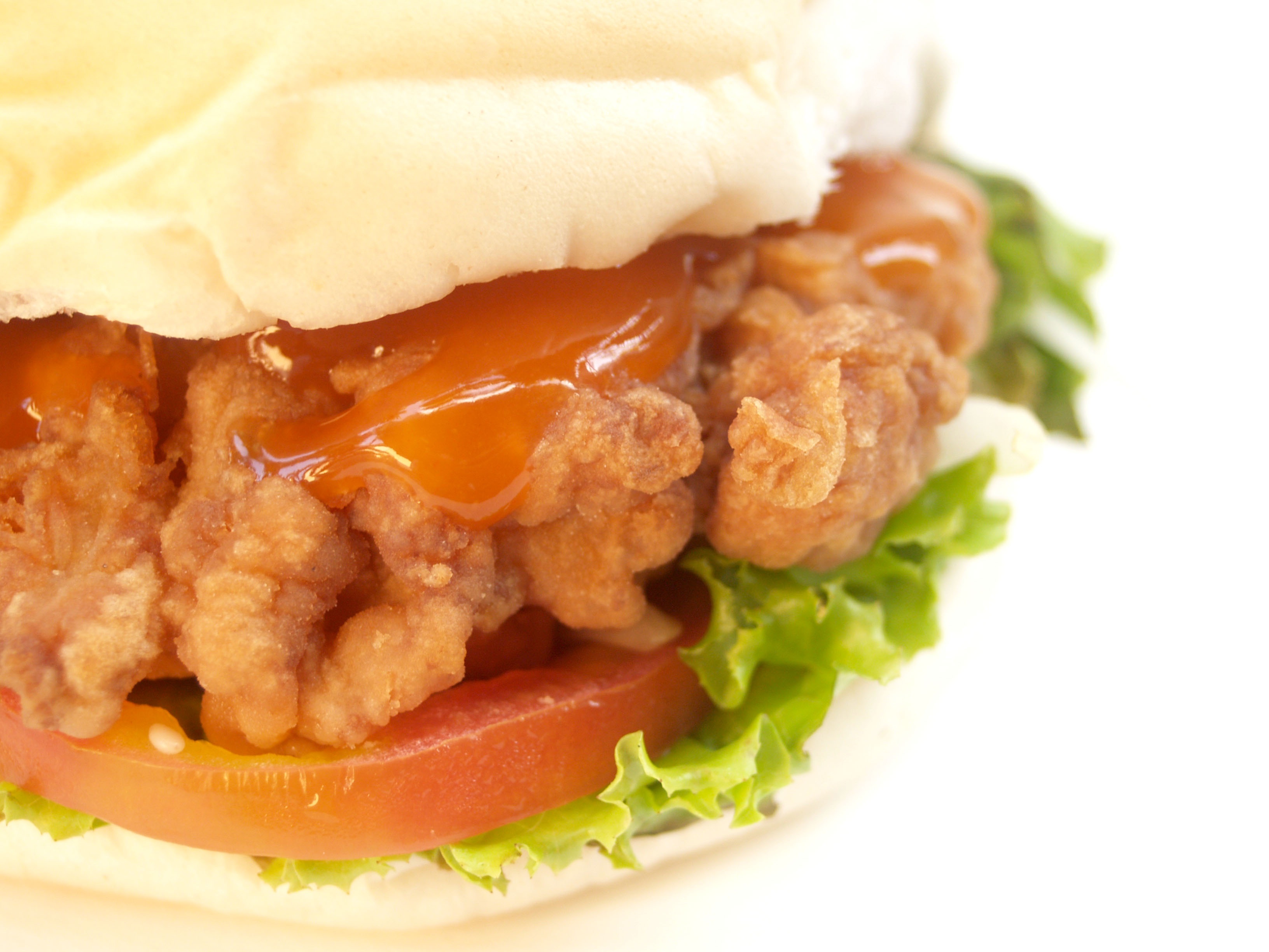 Chicken cutlet burger free image download
