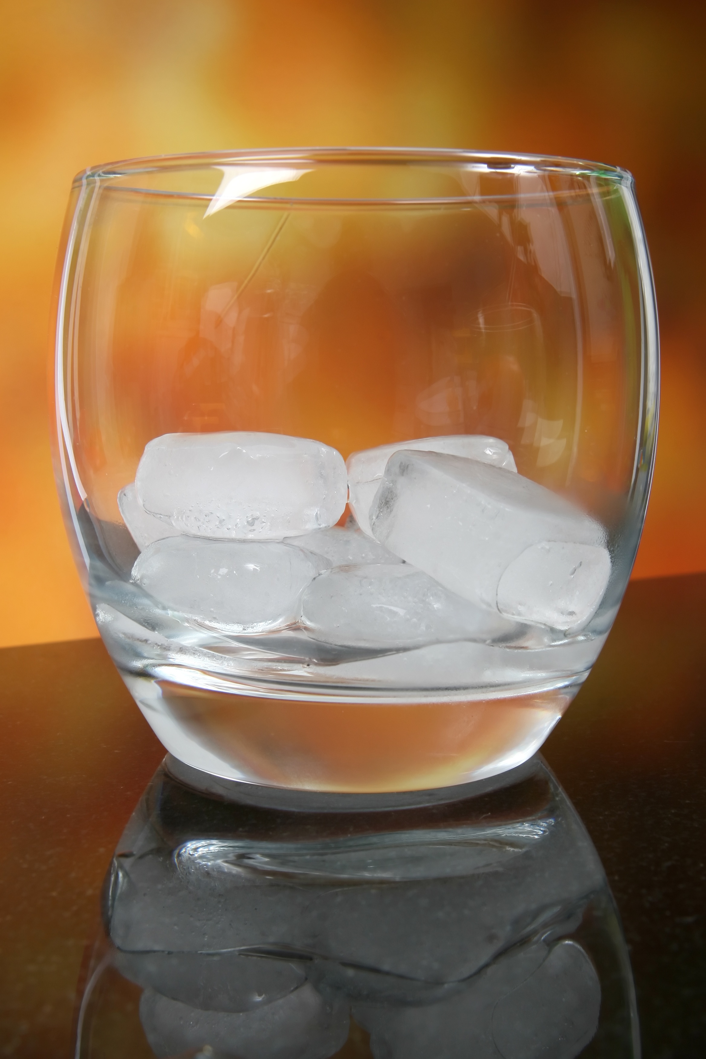Cold ice cubes in a glass free image download