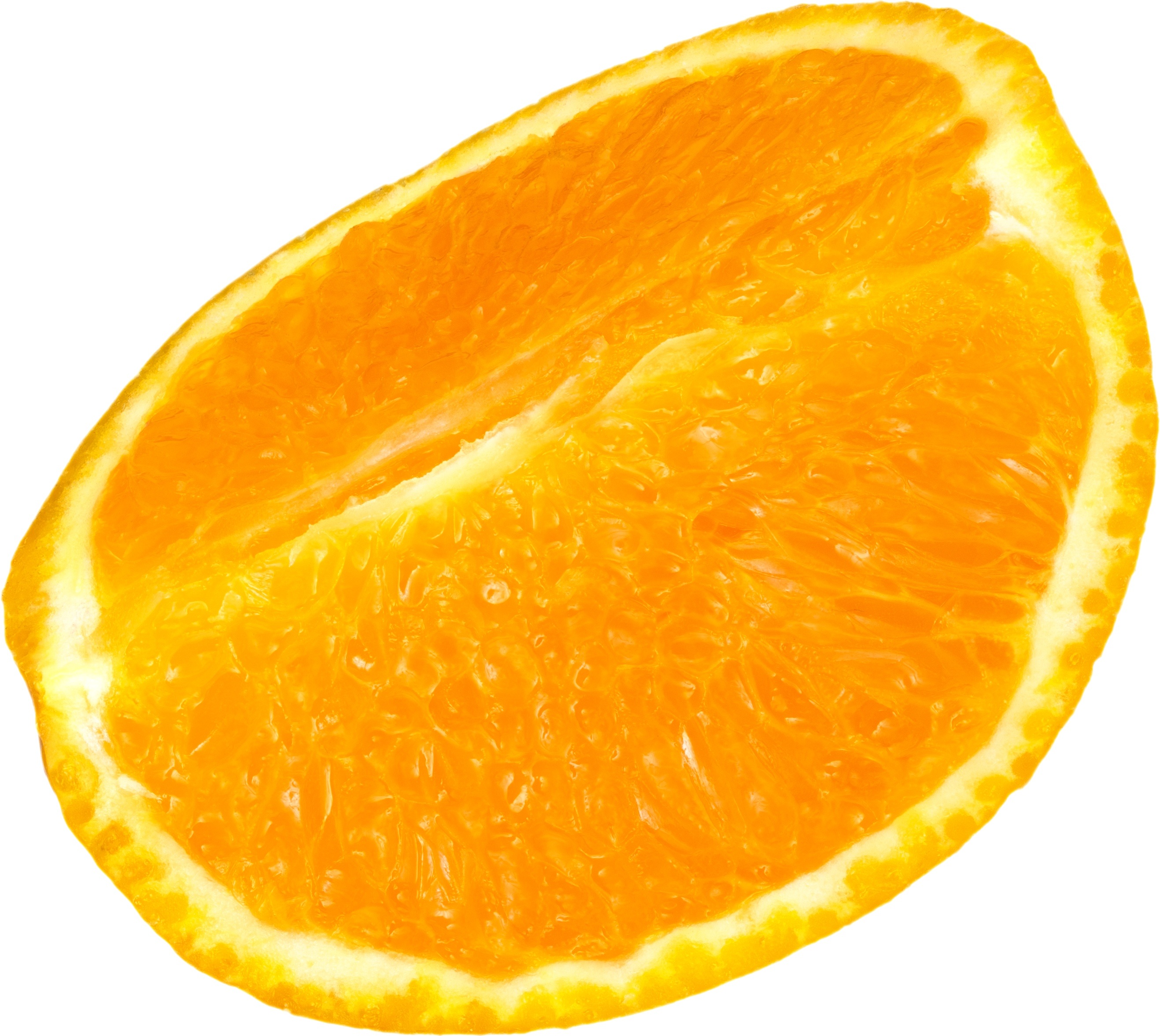 Orange Fruit Quarter Slice Sliced free image download