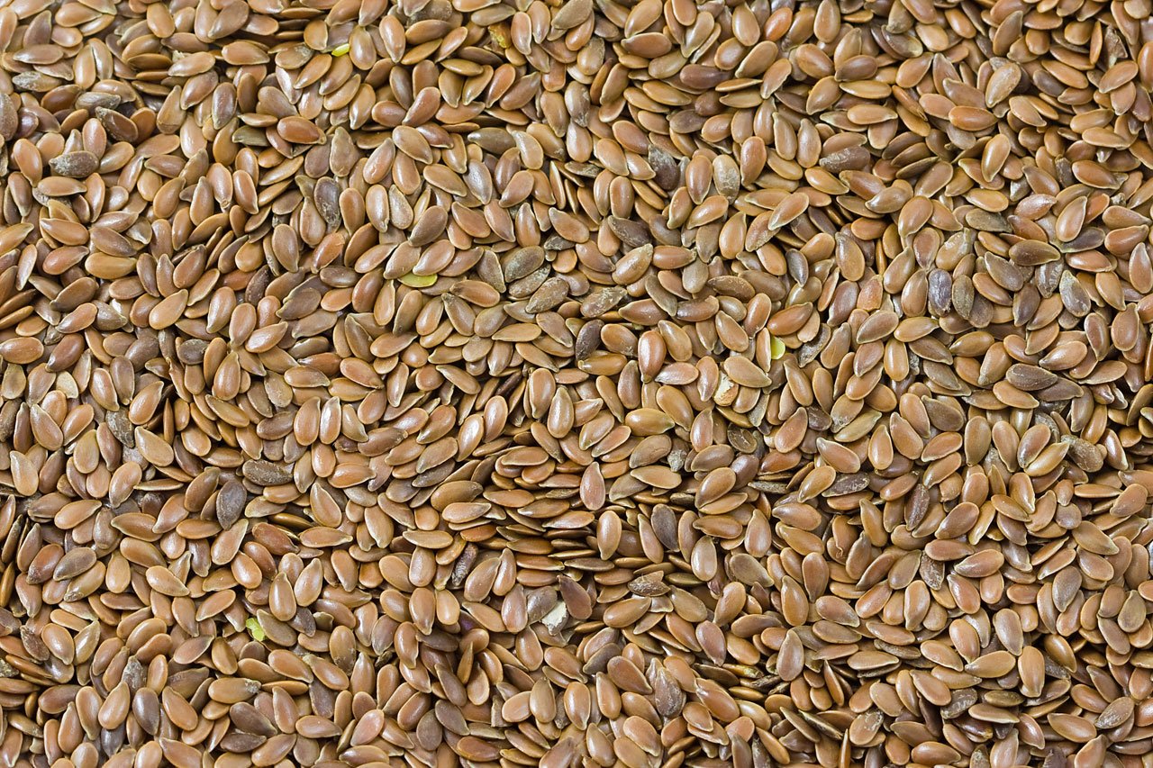 Heap of flaxseed free image download
