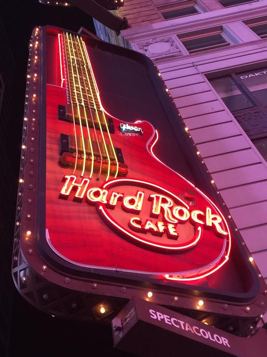 Hard rock bar sign free image download
