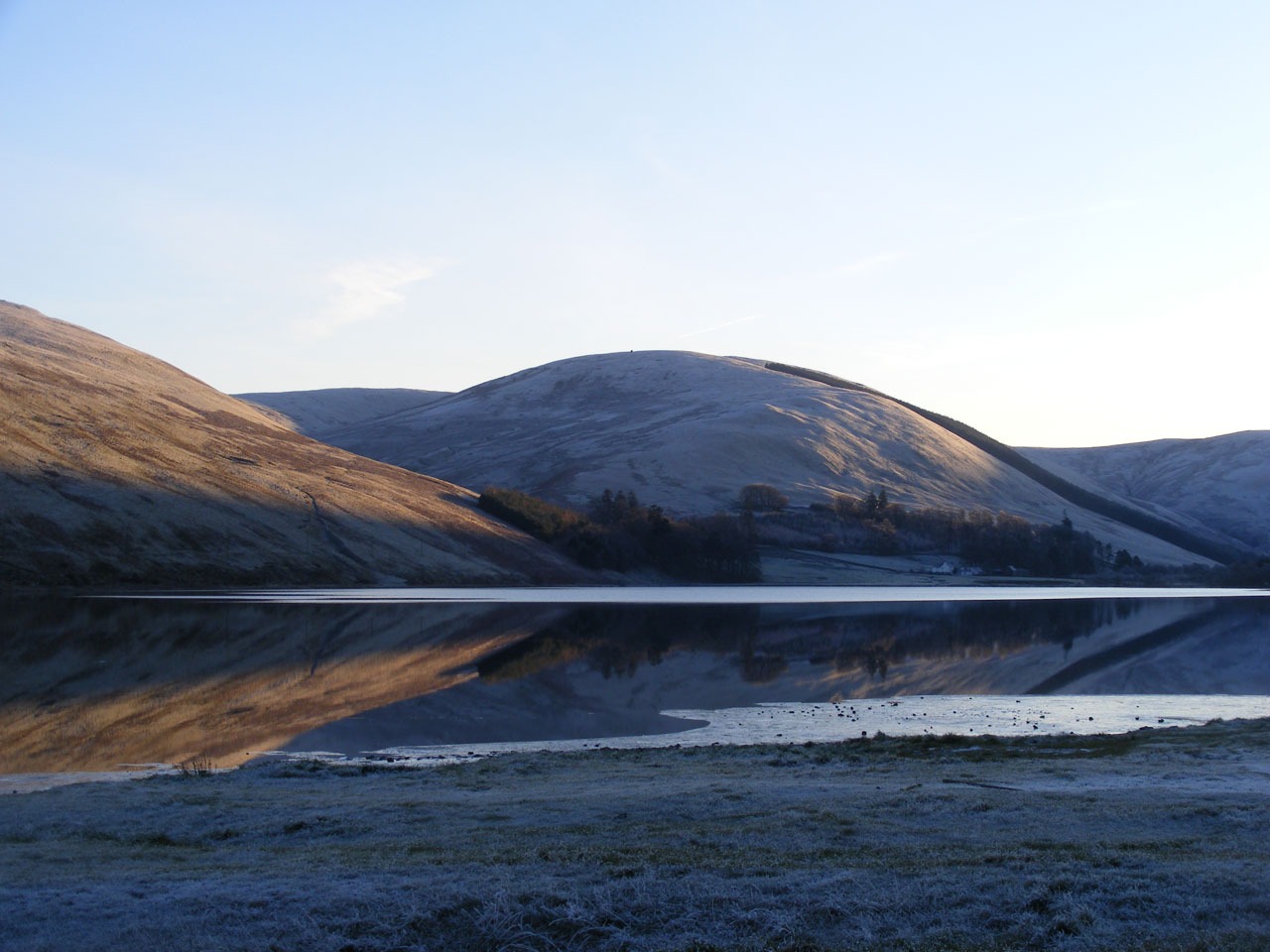 Sky Water Loch free image download