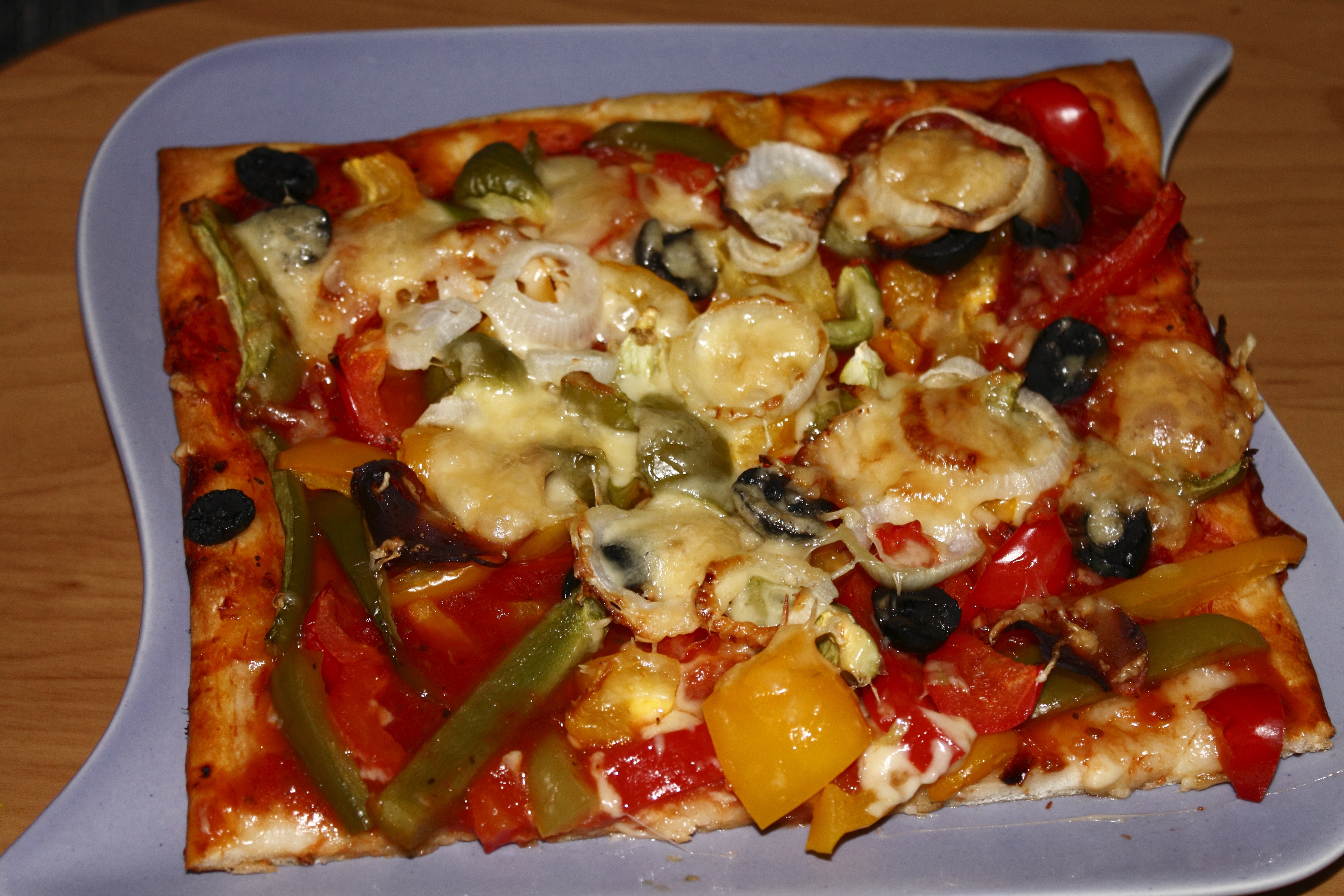 Square pizza free image download