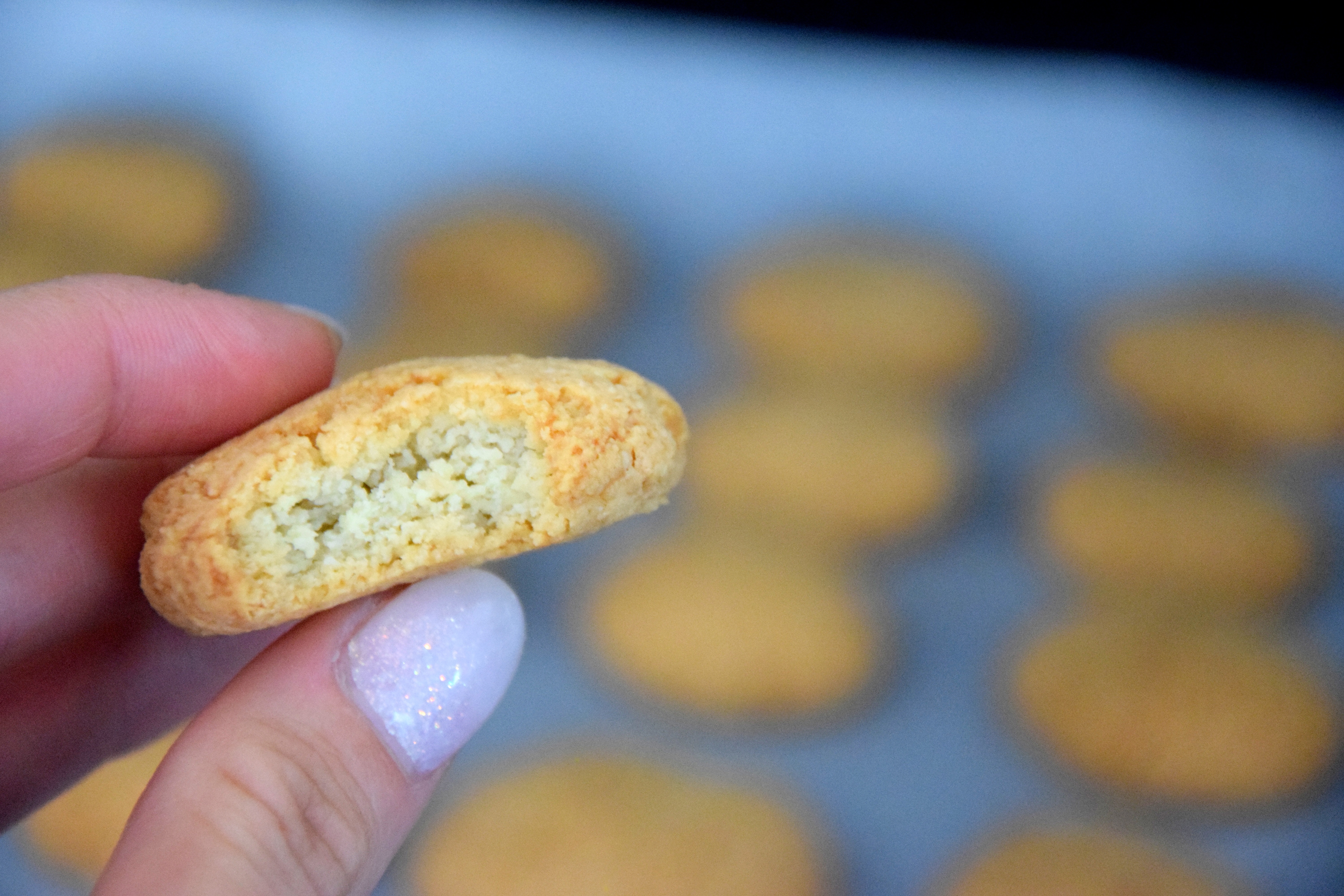 Sweet crispy hand cookies free image download