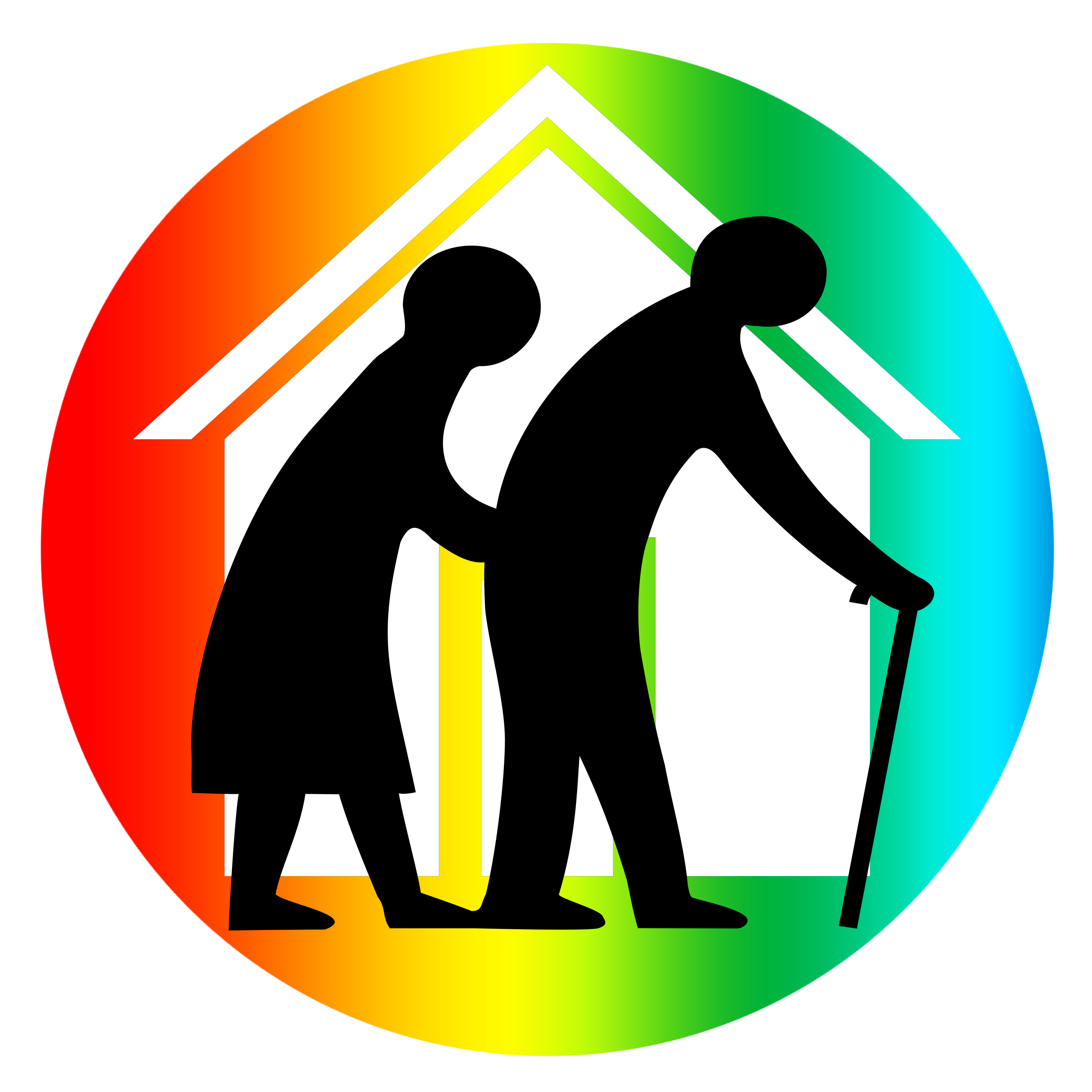 Care for the elderly icon free image download