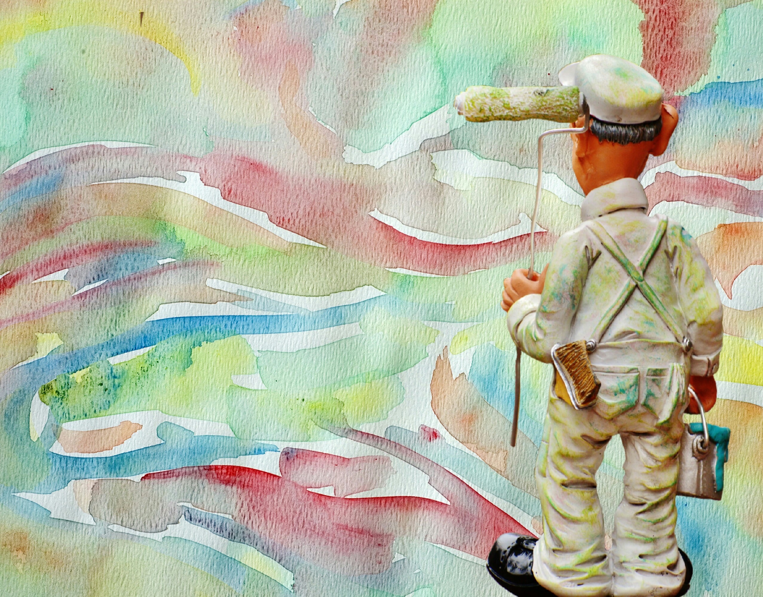 Painter work figure drawing free image download