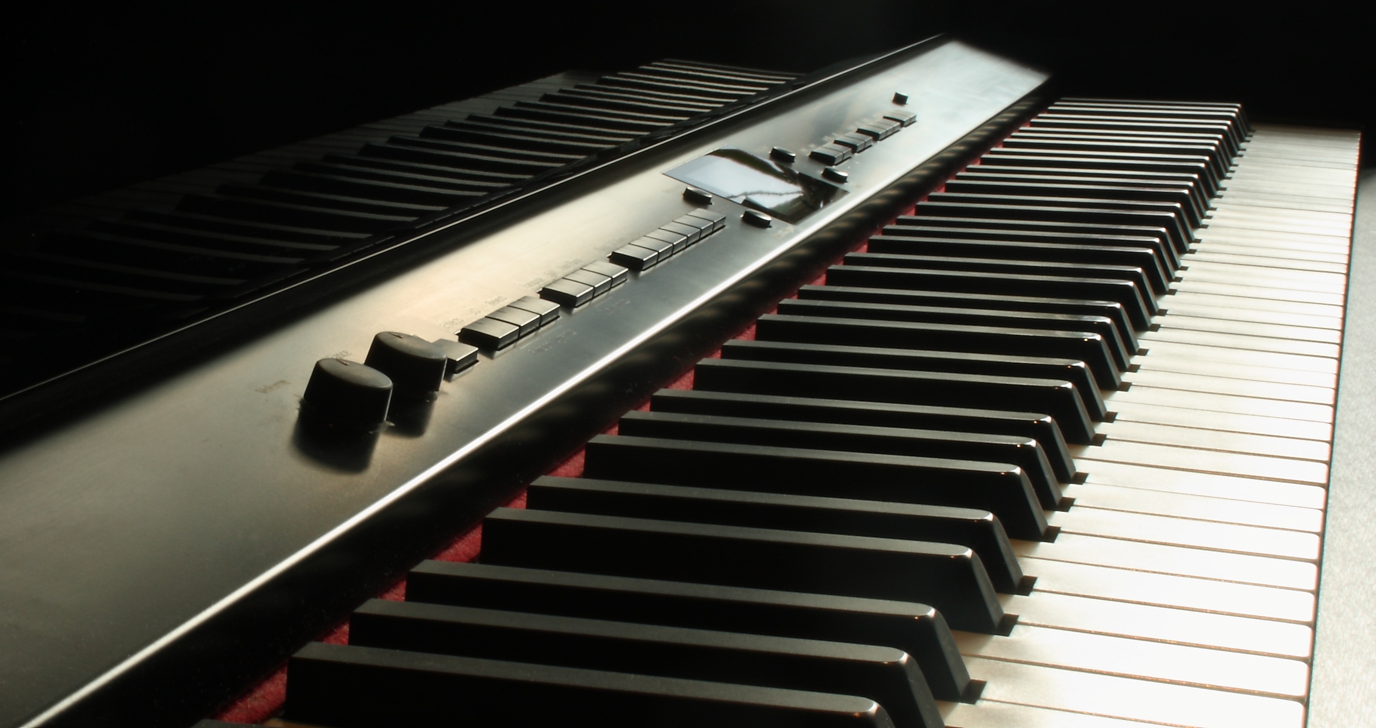 Keys of electronic keyboard instrument free image download