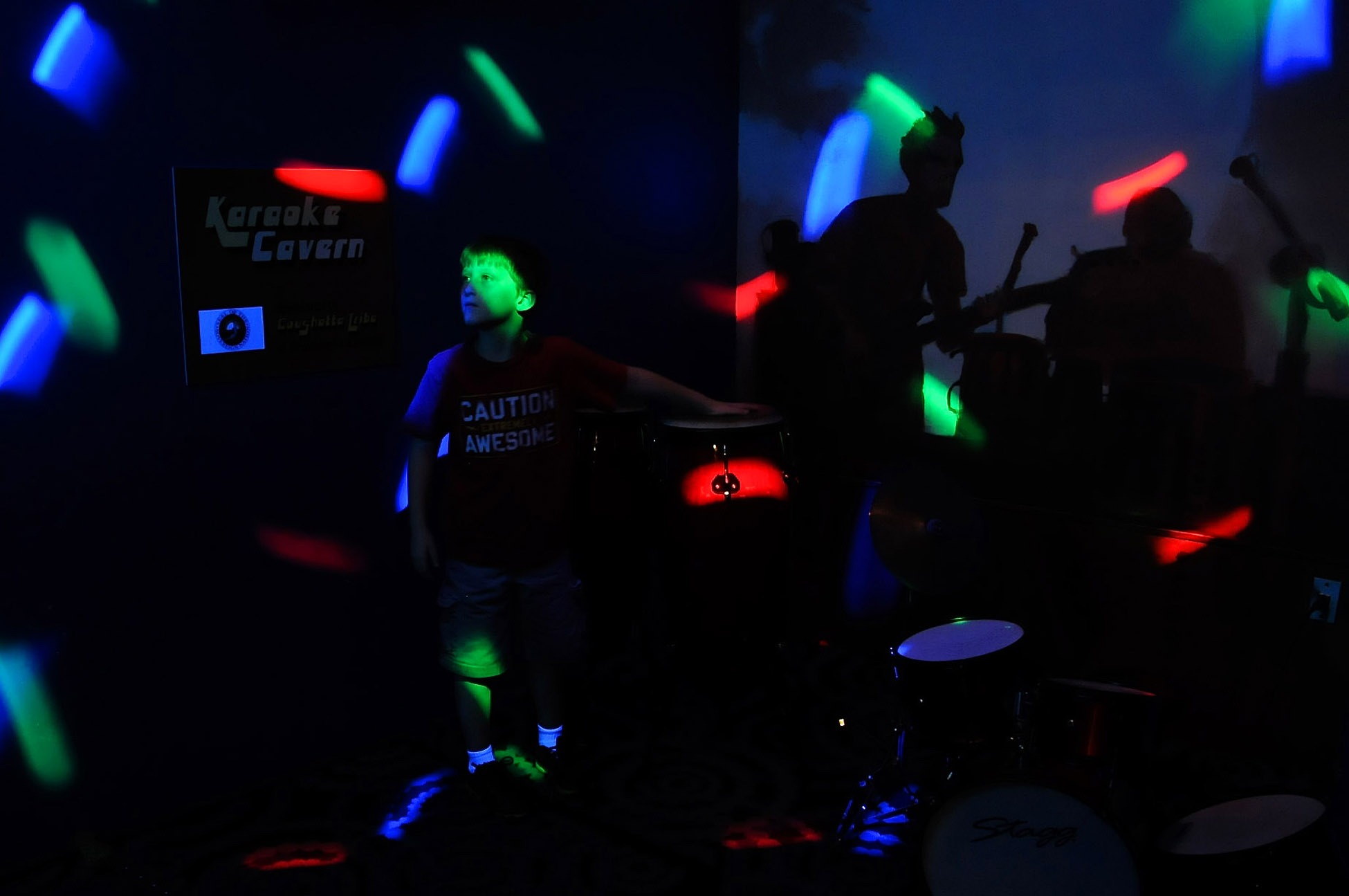 Light music in the dark for mood free image download