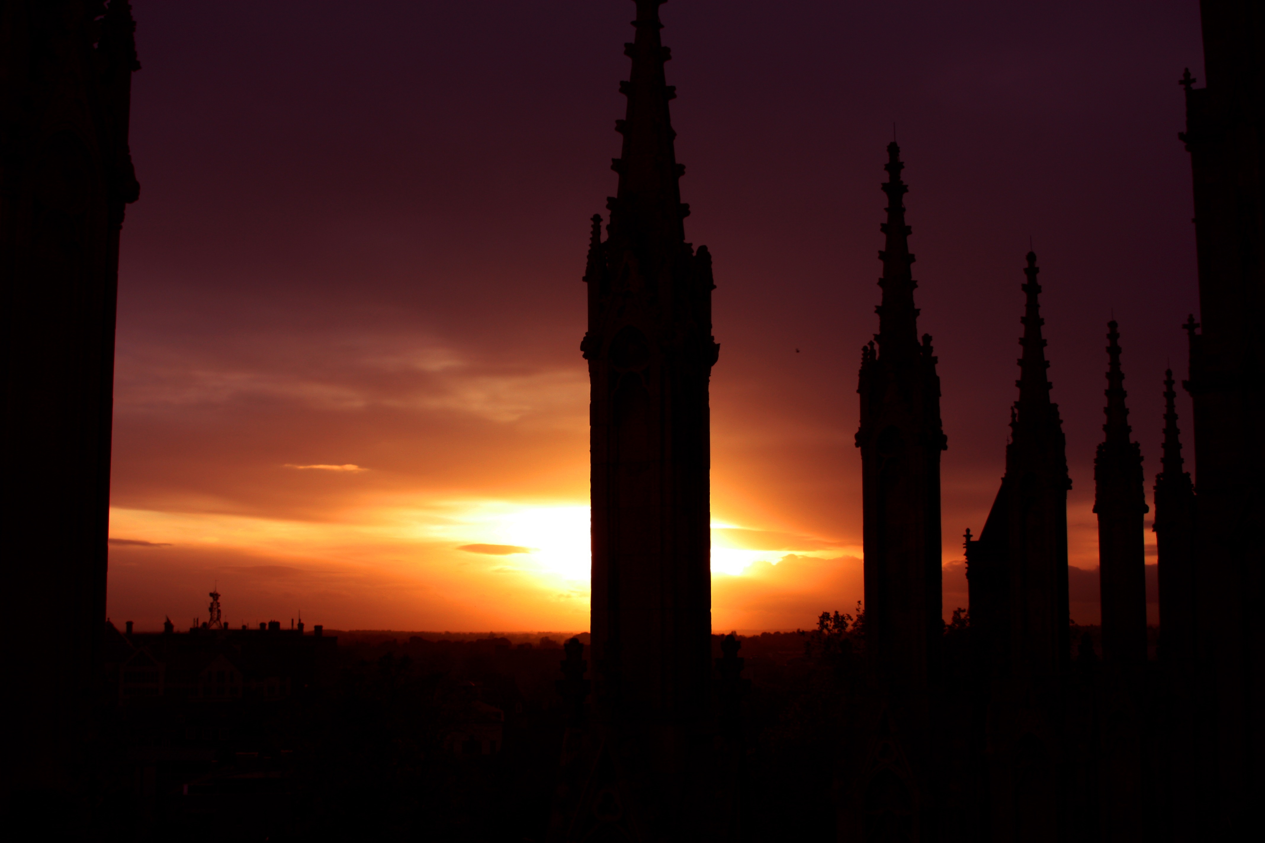 Cathedral Sky Sunset free image download