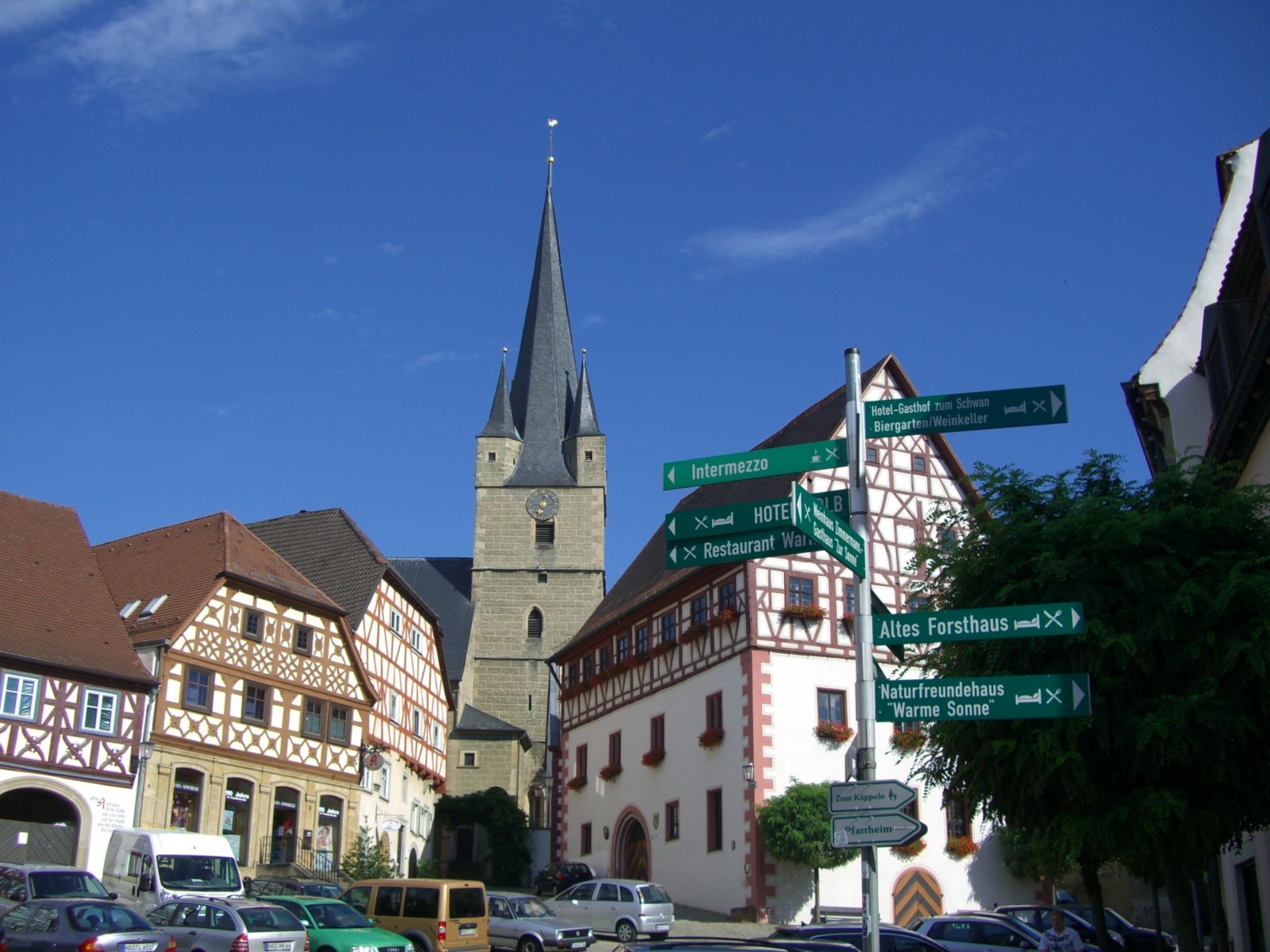 Zeil Am main Church Truss Marketplace free image download