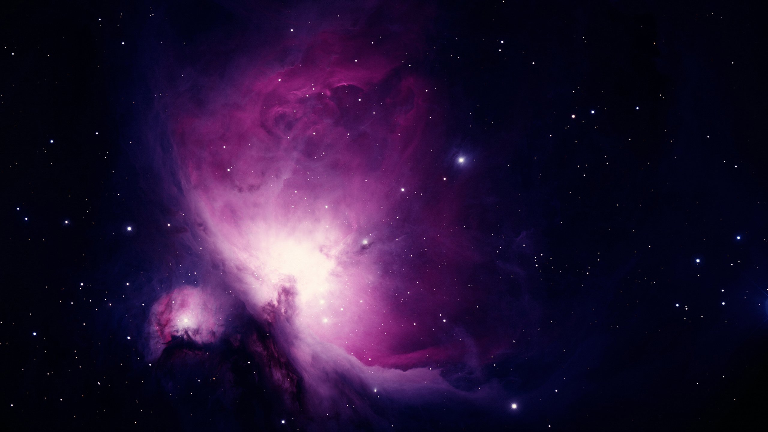 Beautiful and colorful Orion Nebula in the beautiful space with the ...