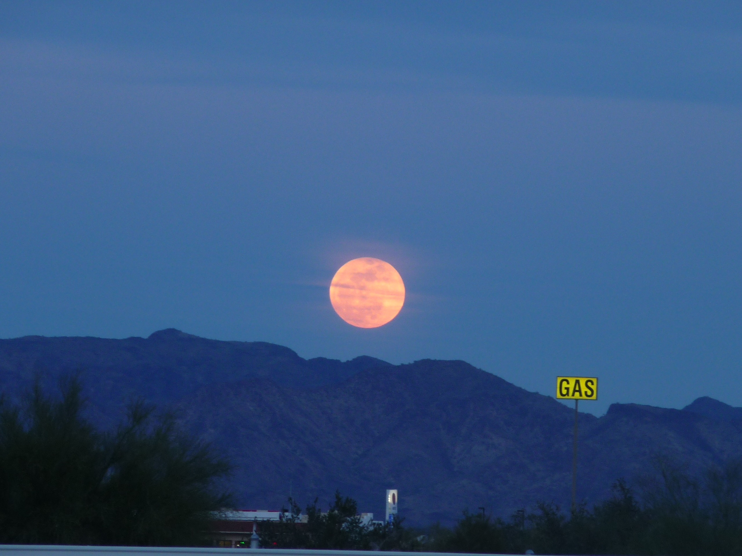 Full Moon Harvest, quartzsite, arizona free image download