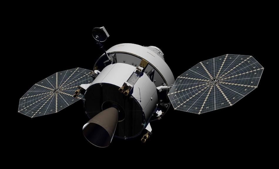 Spacecraft satellite orion model drawing free image download