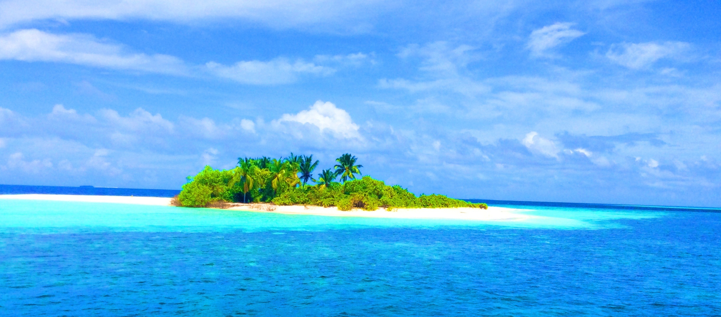 Maldives Beach green free image download