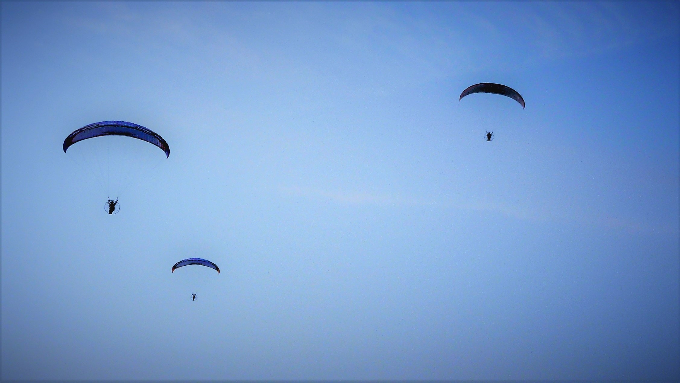 Skydiving blue Sky free image download
