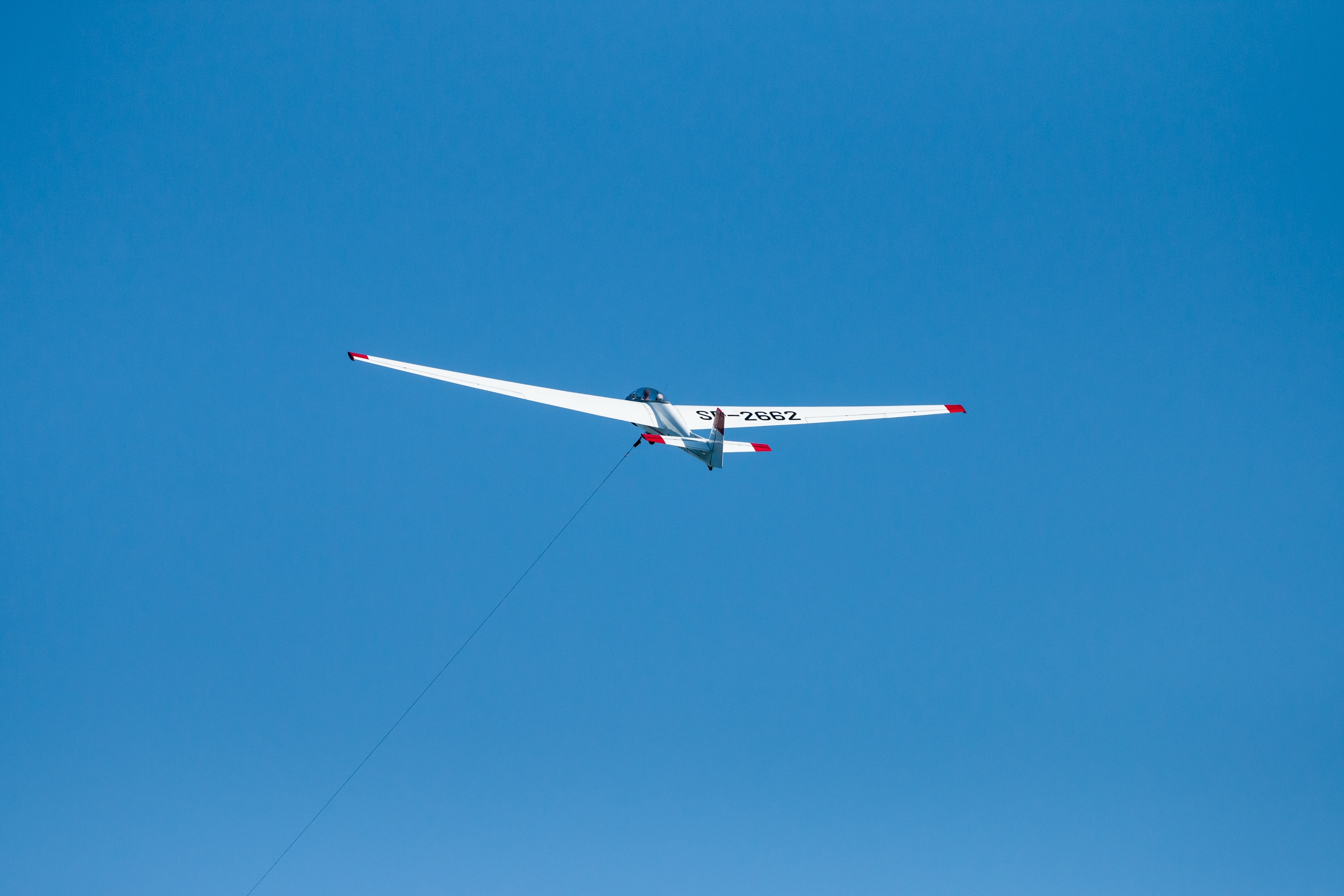 High-speed glider flight in Poland free image download