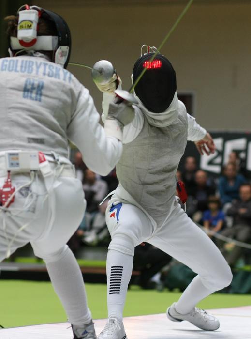 Fencing match close up free image download