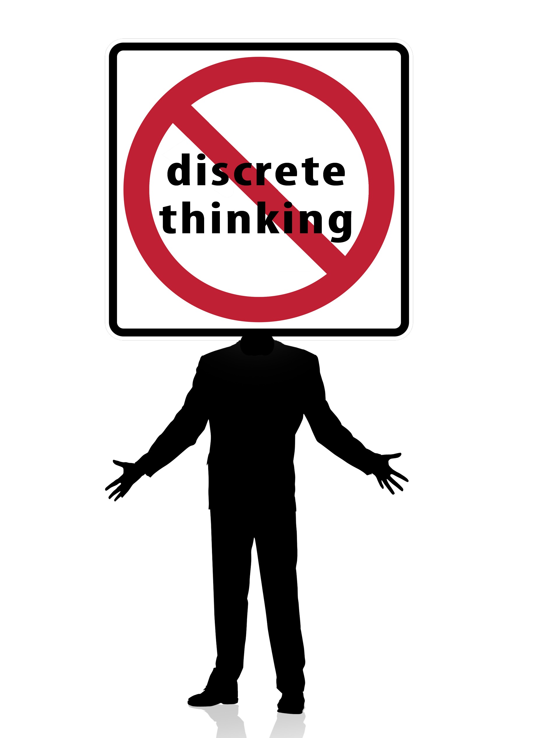 Man silhouette road sign free image download