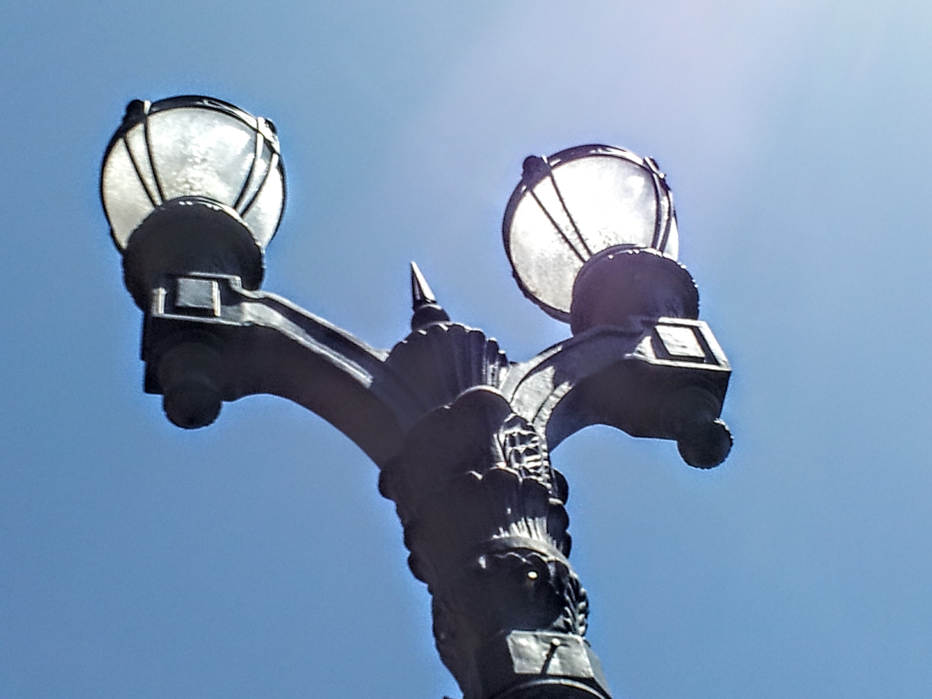 Los Angeles Street Lamps free image download