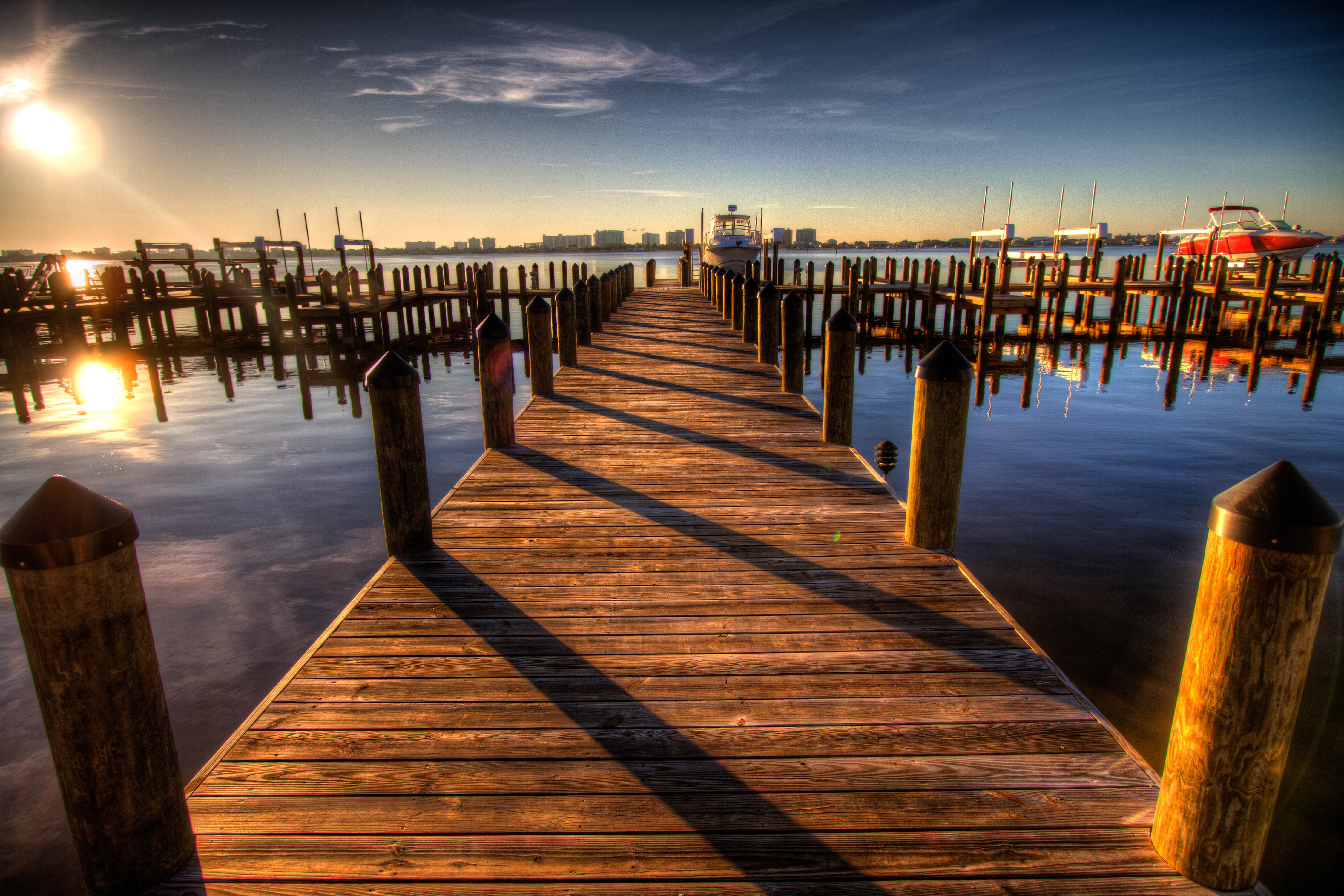 Harbor Walkway free image download