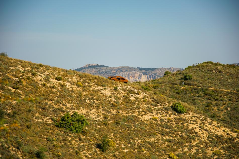 Scrap Mountain Old Car free image download