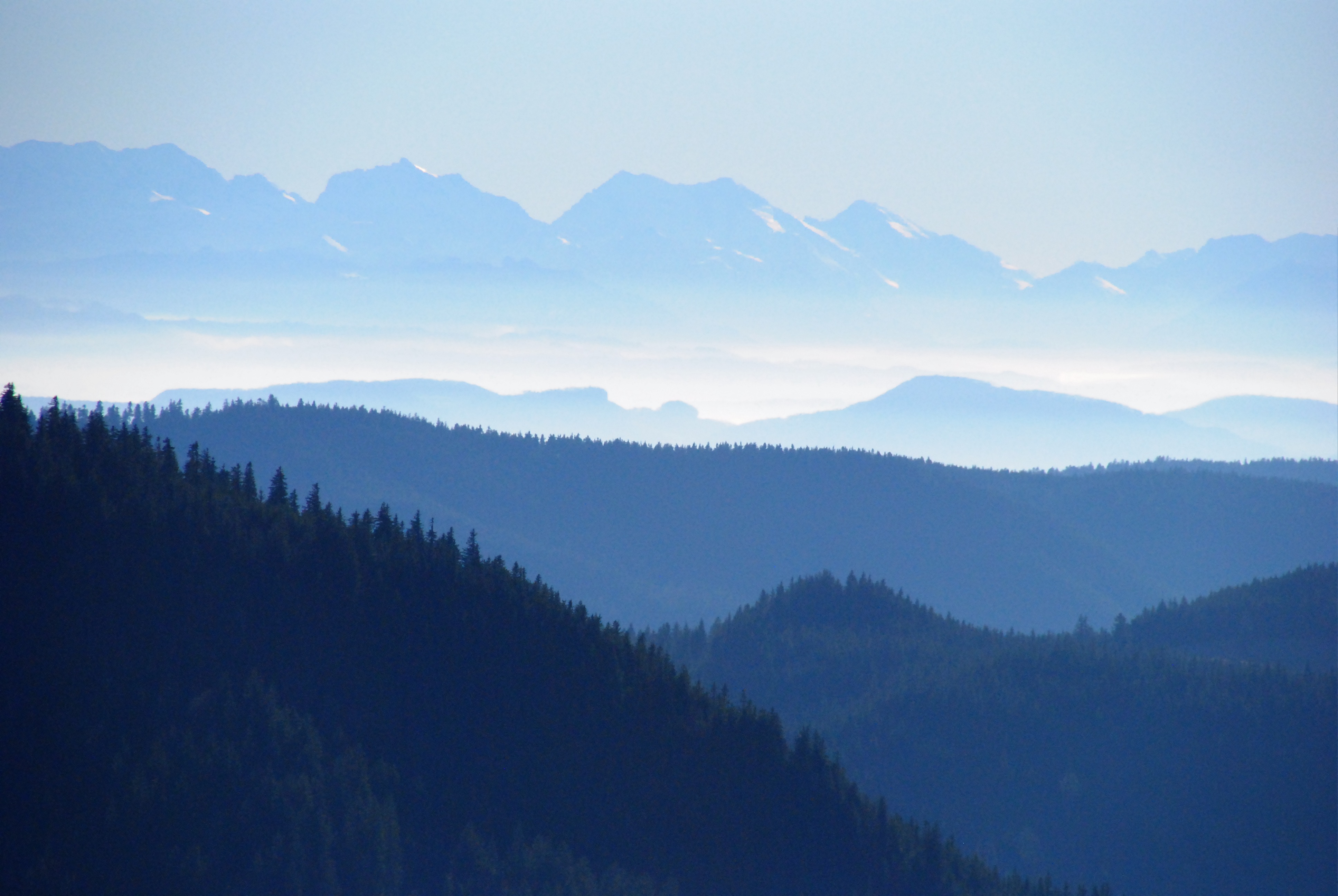 Panorama view of Mountain Nature free image download