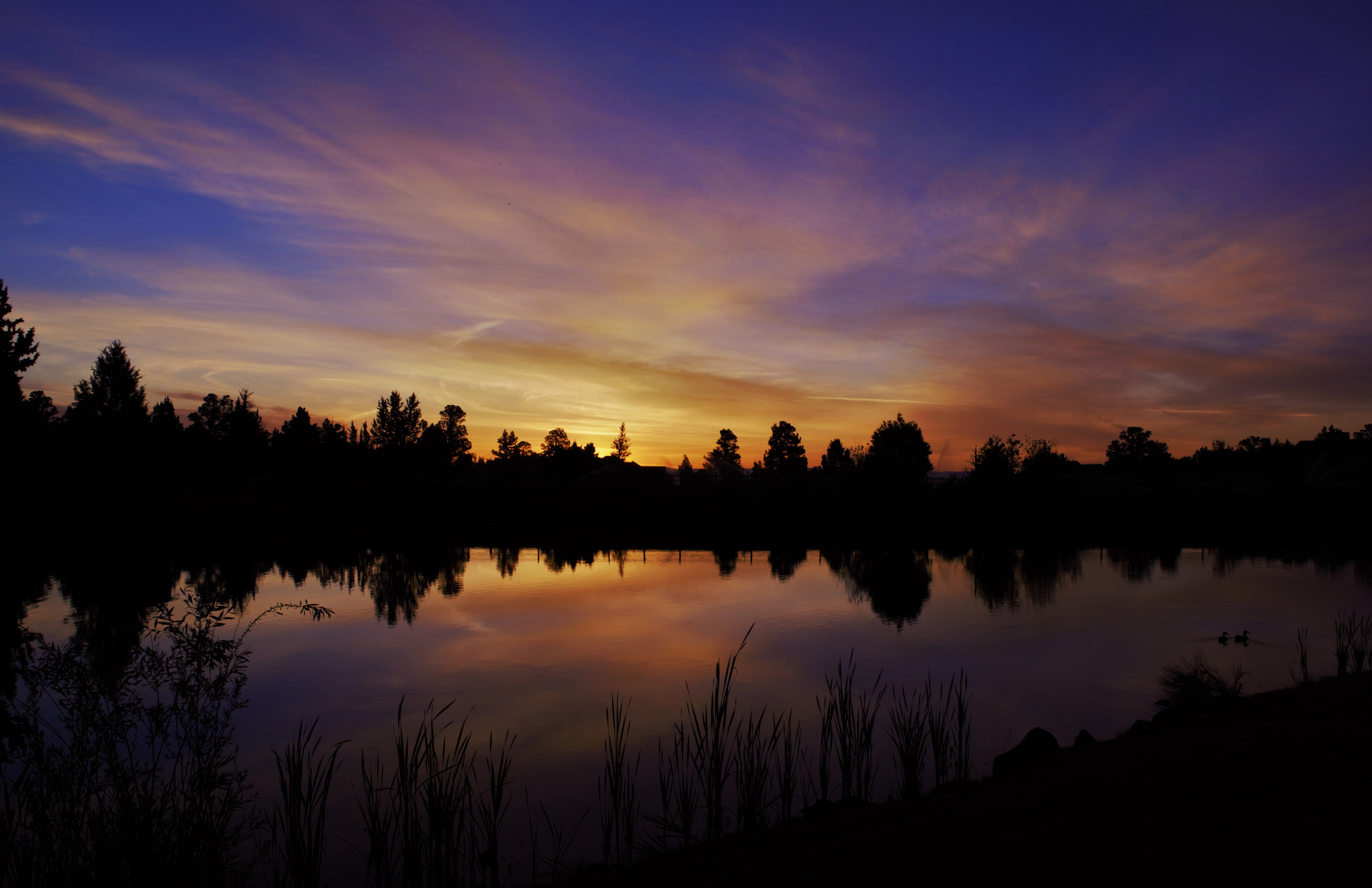 Dawn Lake nature free image download