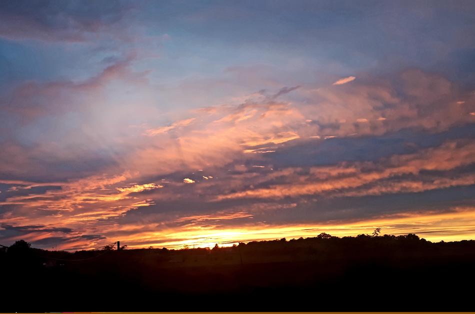 Sunset Sky at Fall free image download