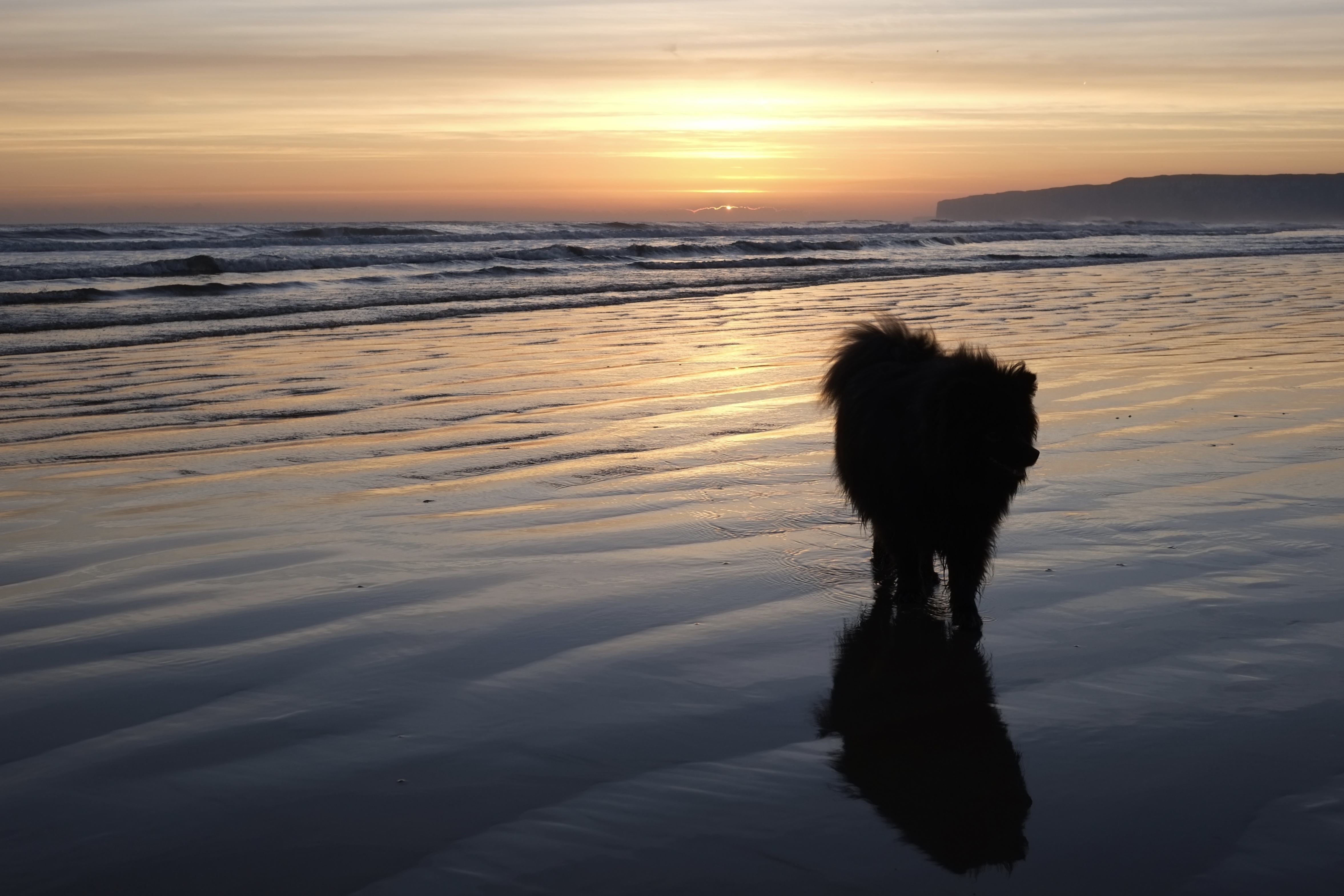 Sunset Water Reflection free image download