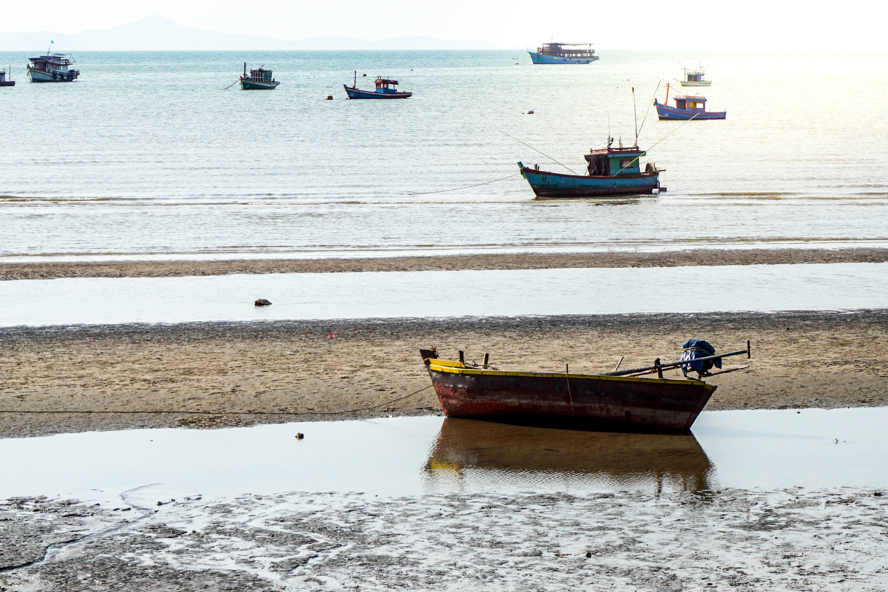 Boat Sea Sand free image download