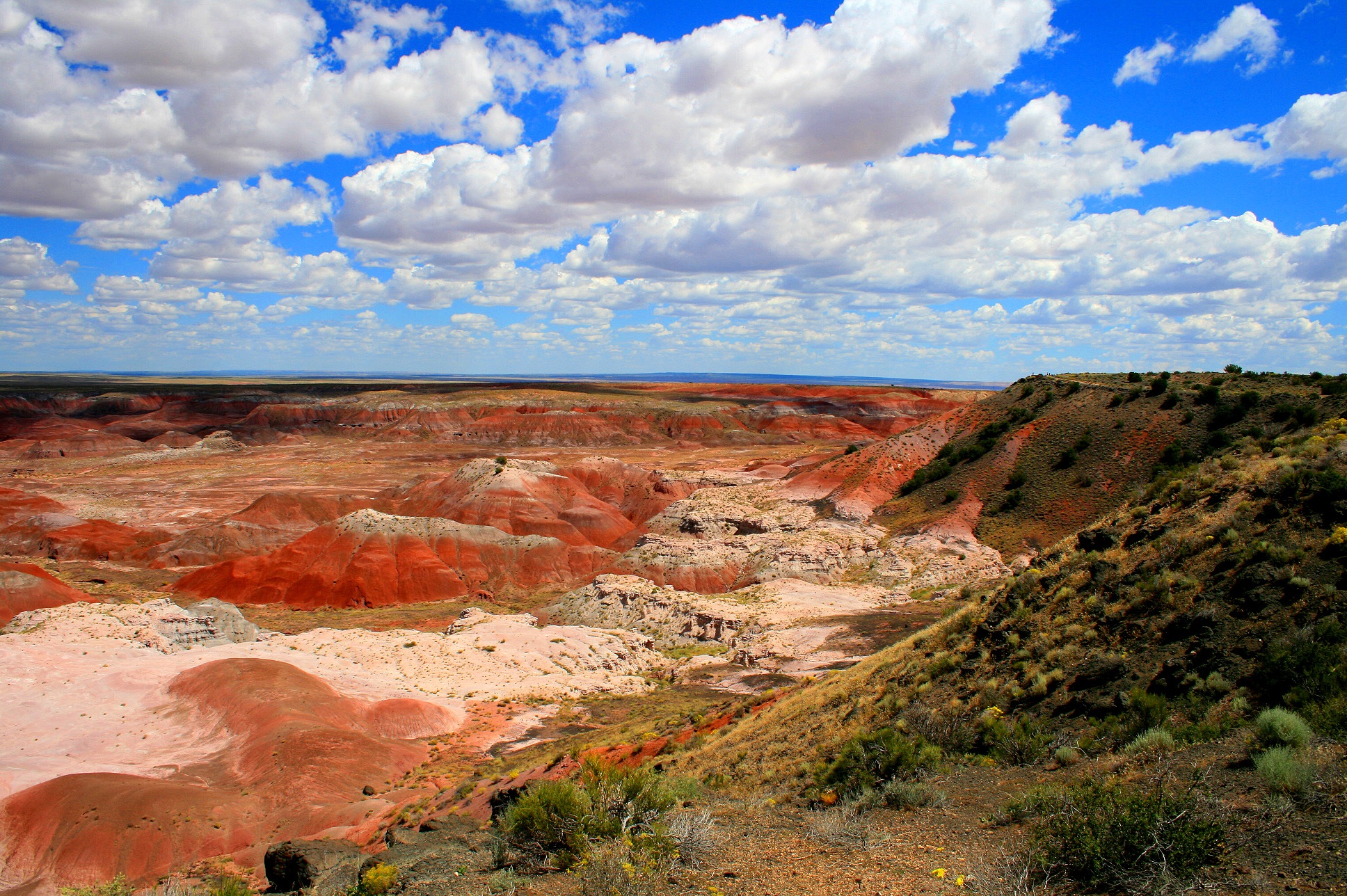 Painted Desert Colorful Clouds free image download