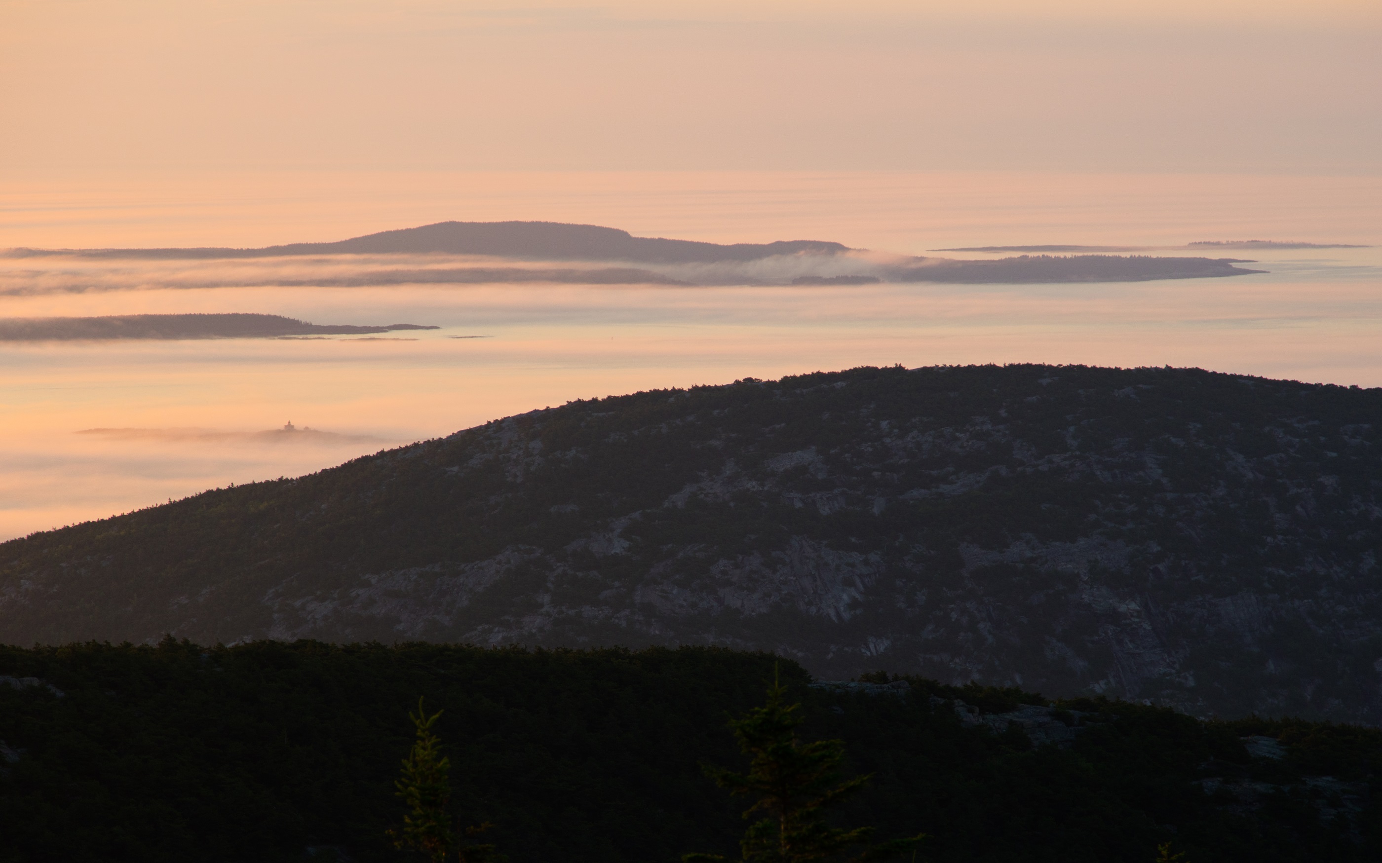 High mountain top against the background of the sunset free image download