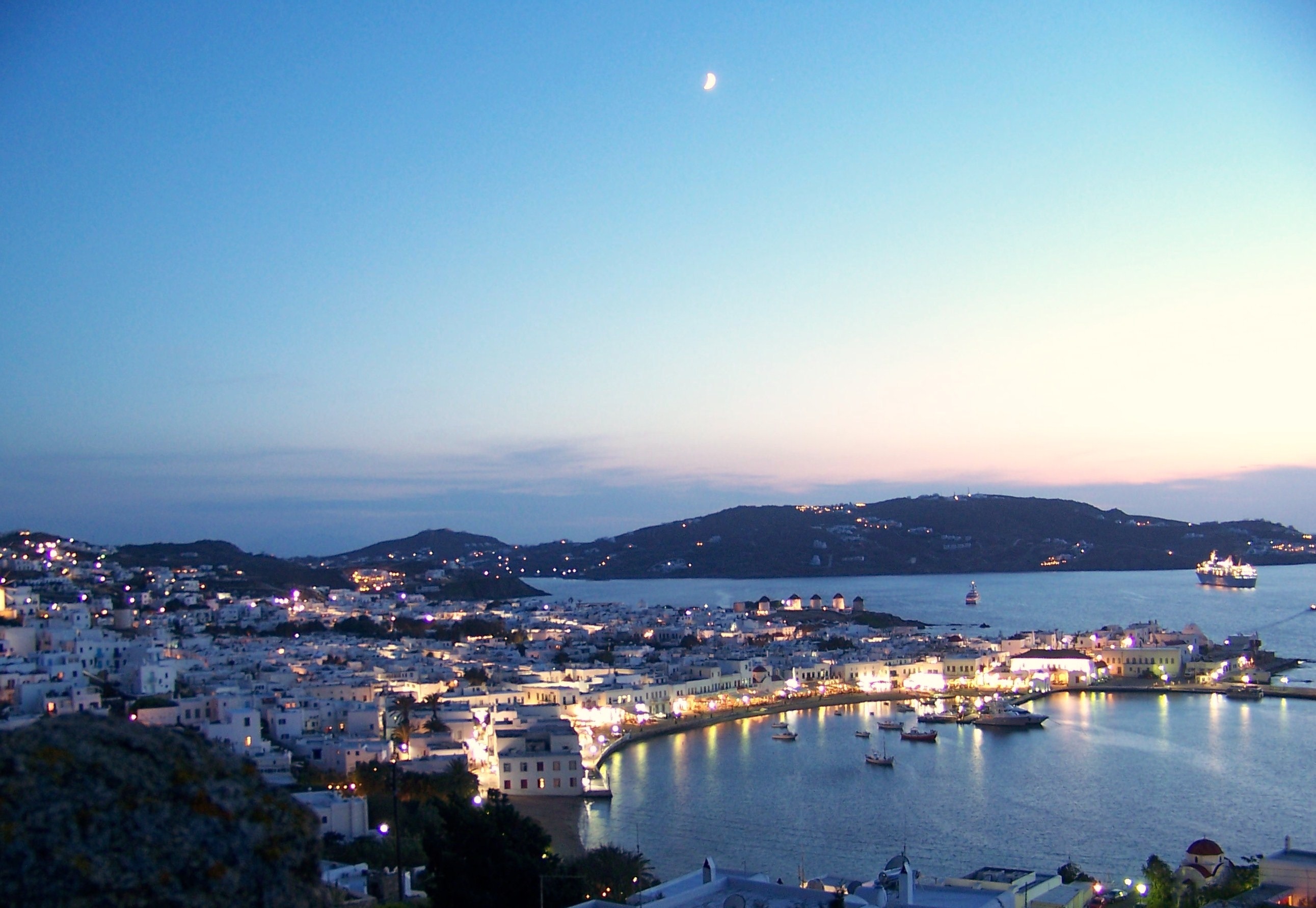 Mykonos Greece Cyclades landscape free image download