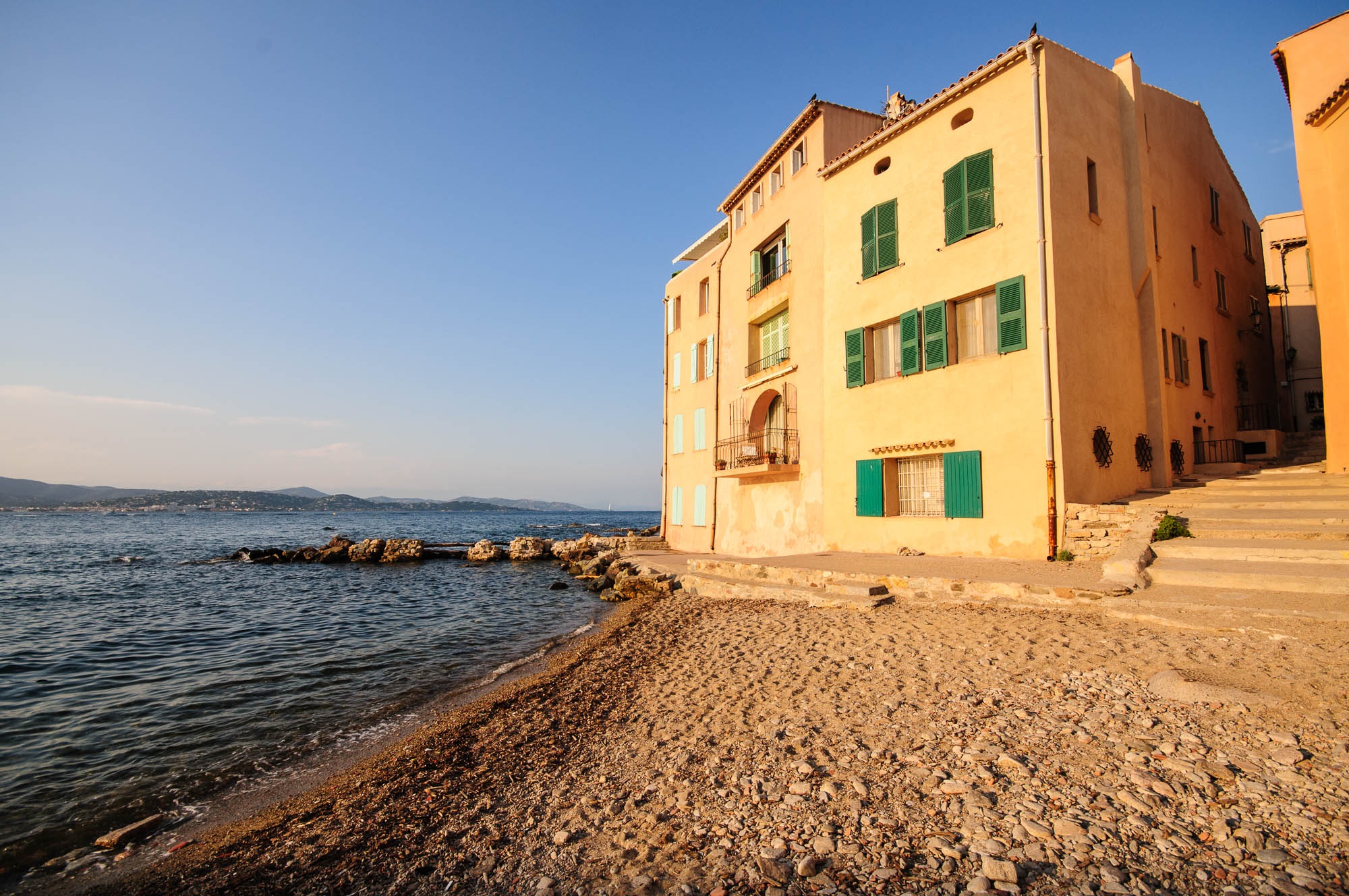 Sea Beach Evening Sun free image download