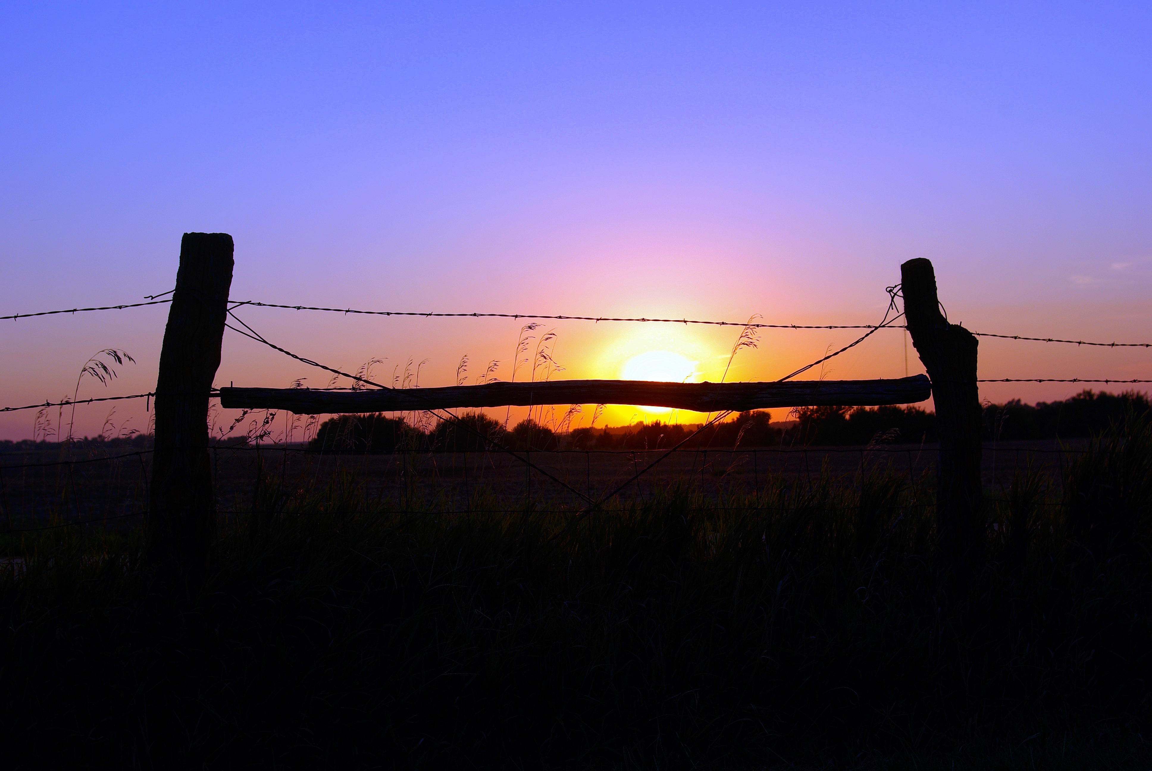 Halstead Kansas Sunset Sun free image download