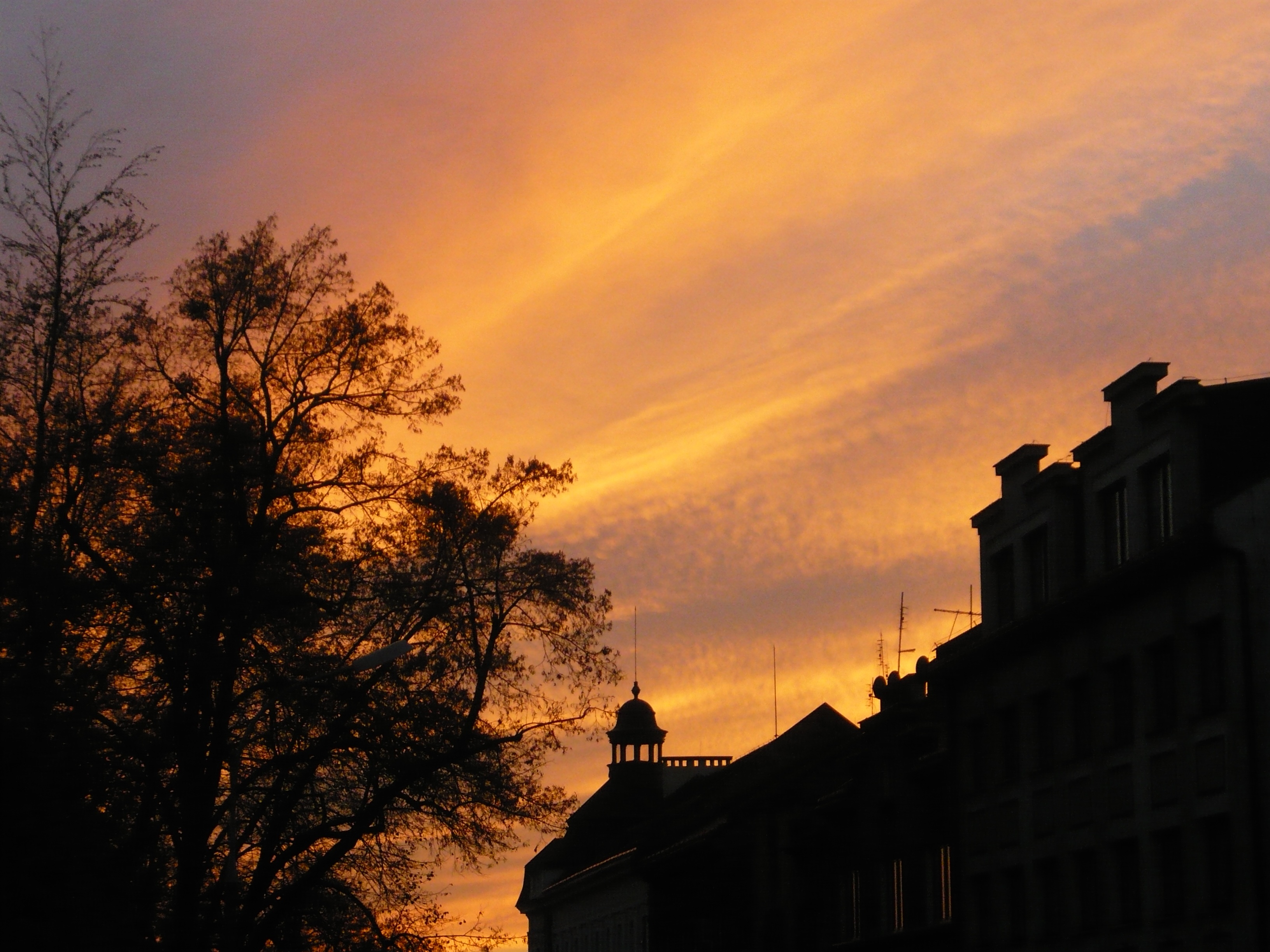 Sun Town Sunset free image download