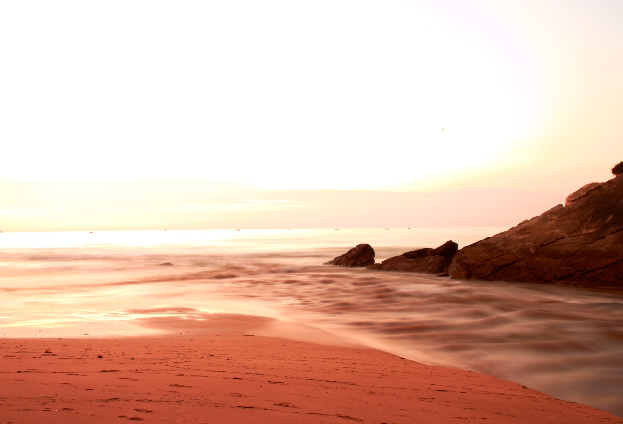 Ocean sea water beach rest sunset free image download