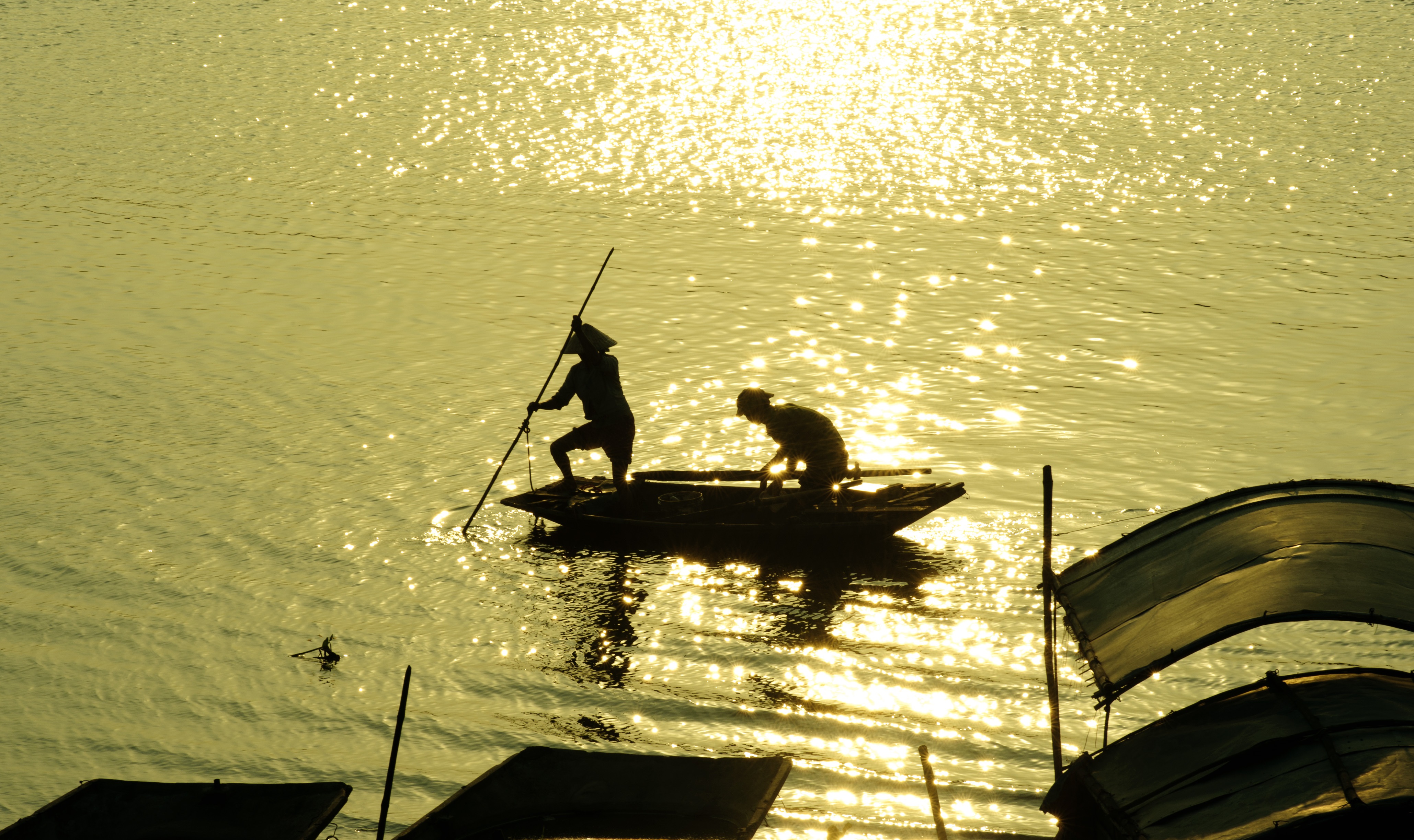 Outdoor Water The Boat Catching free image download