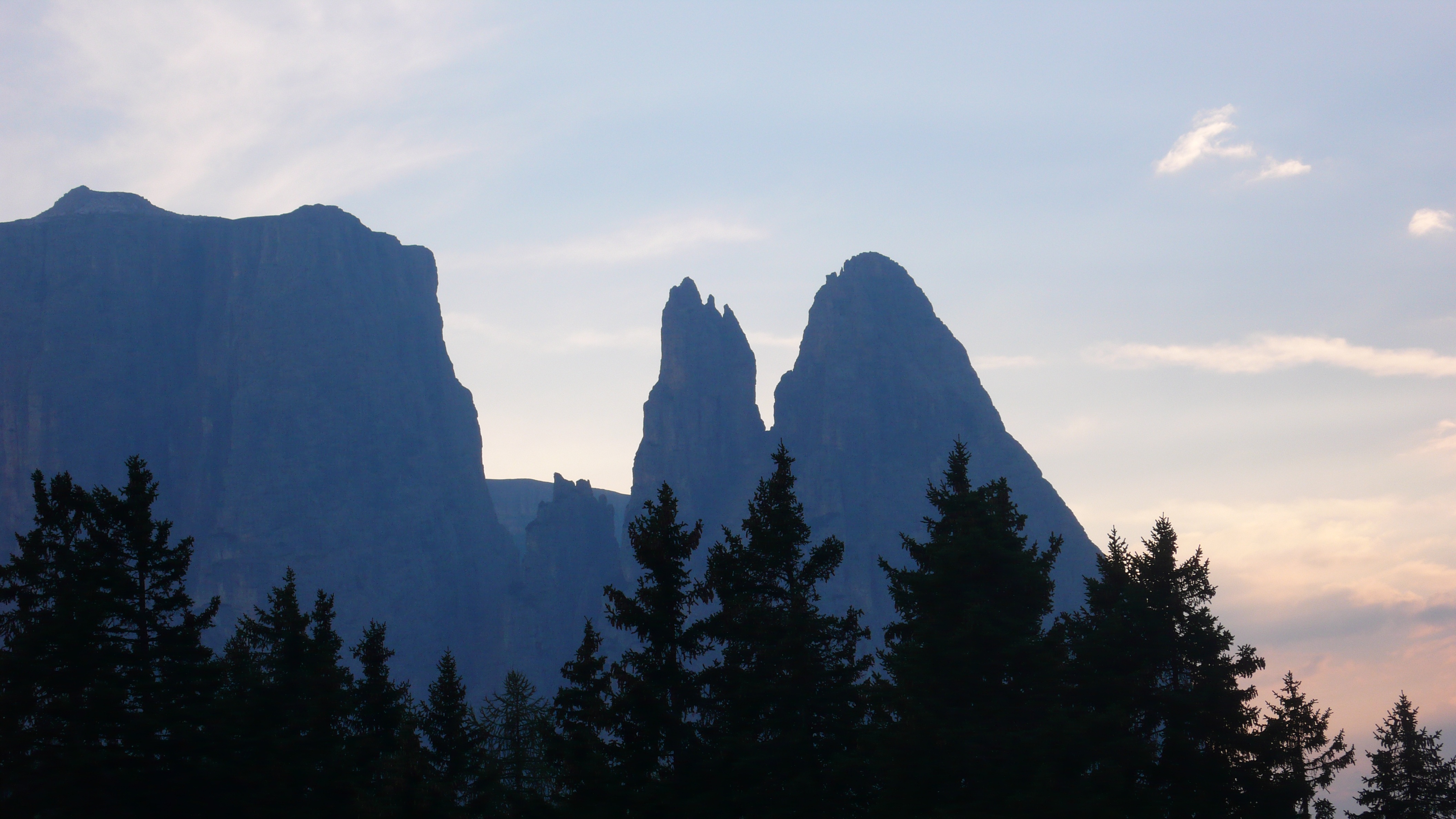 Alps, scenic Mountain behind forest, Italy free image download