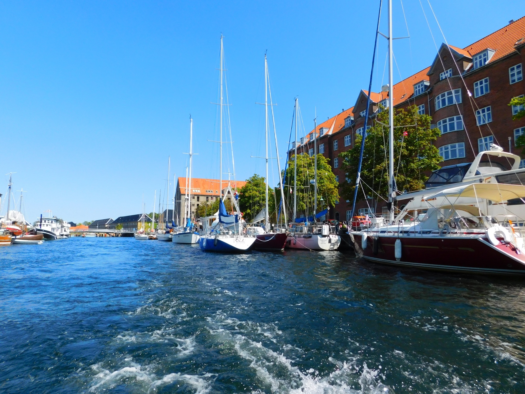 Denmark Copenhagen Boat free image download